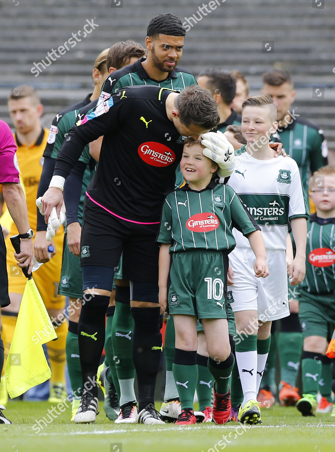 Luke Mccormick Goalkeeper Plymouth Argyle Walks Editorial Stock Photo ...