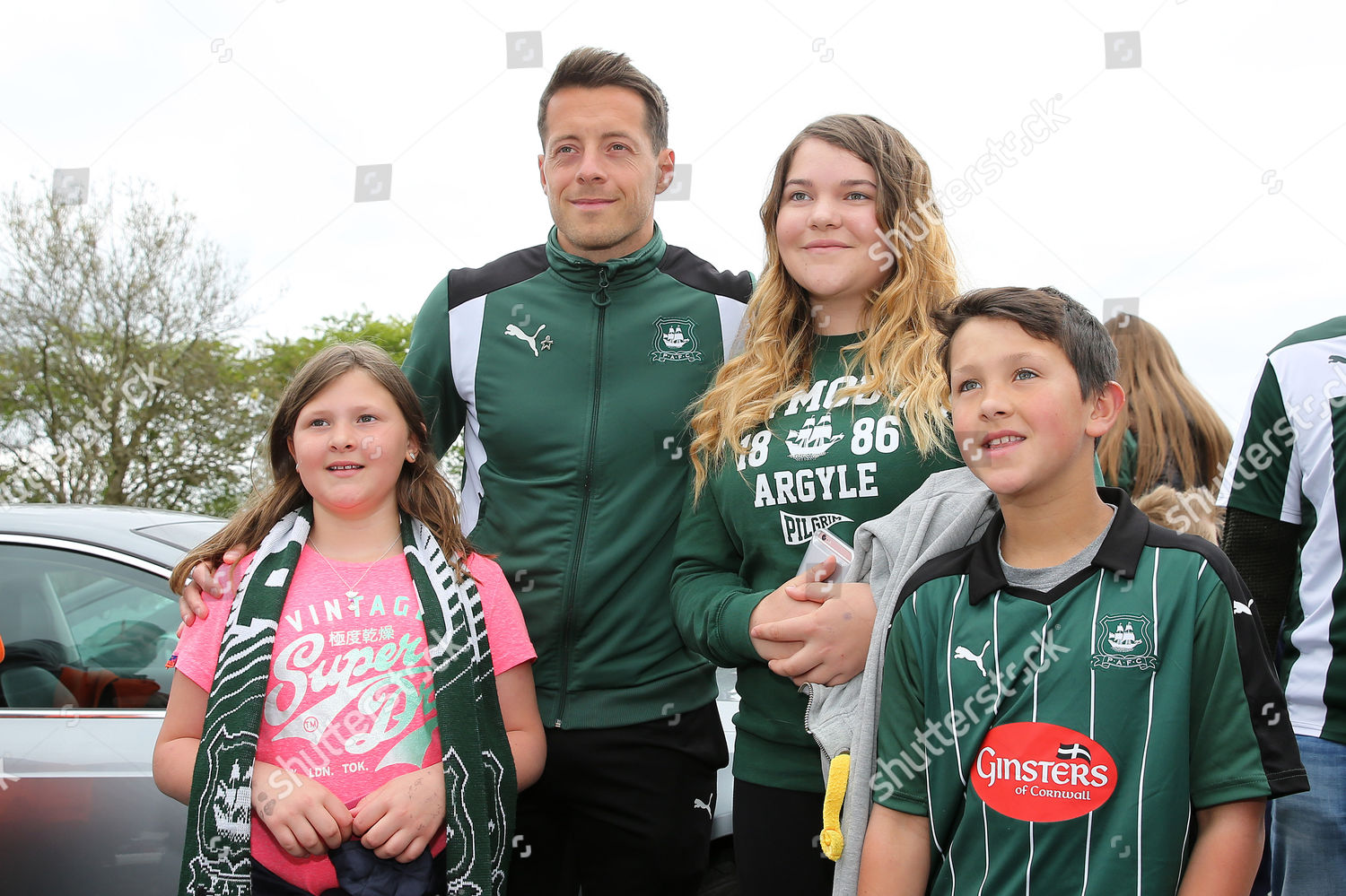 Luke Mccormick Goalkeeper Plymouth Argyle Poses Editorial Stock Photo ...