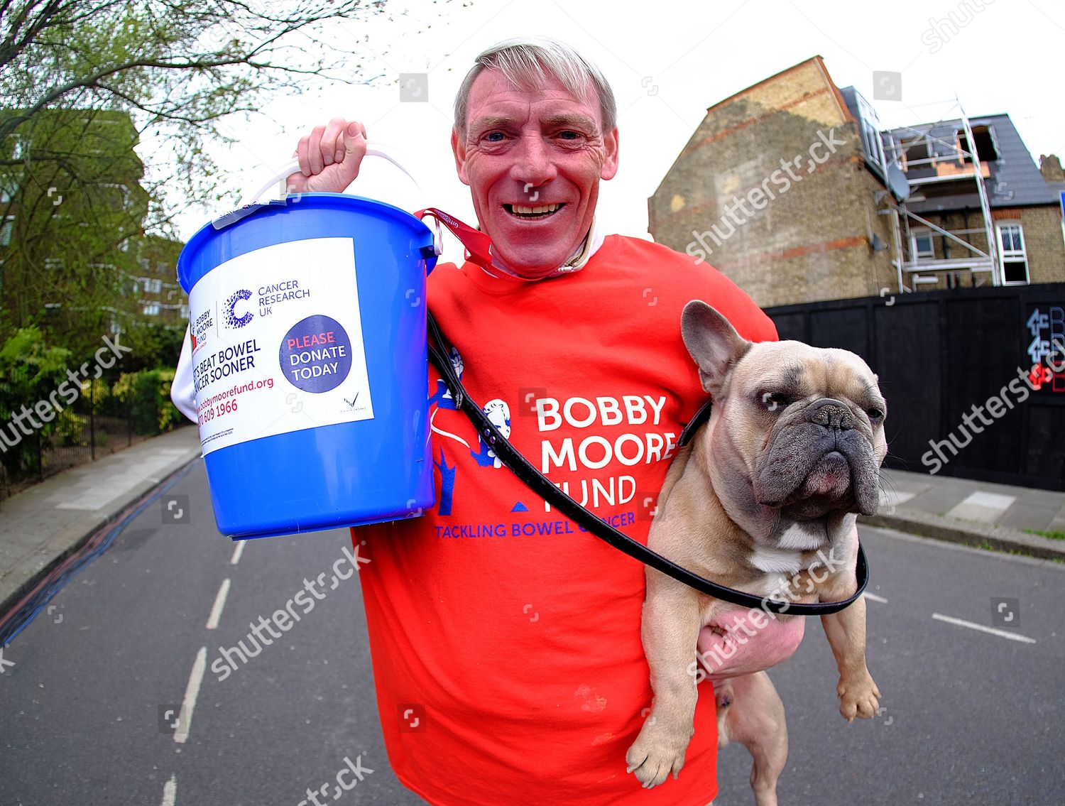 French Bulldog Bubbles His Owner Joe Editorial Stock Photo - Stock ...