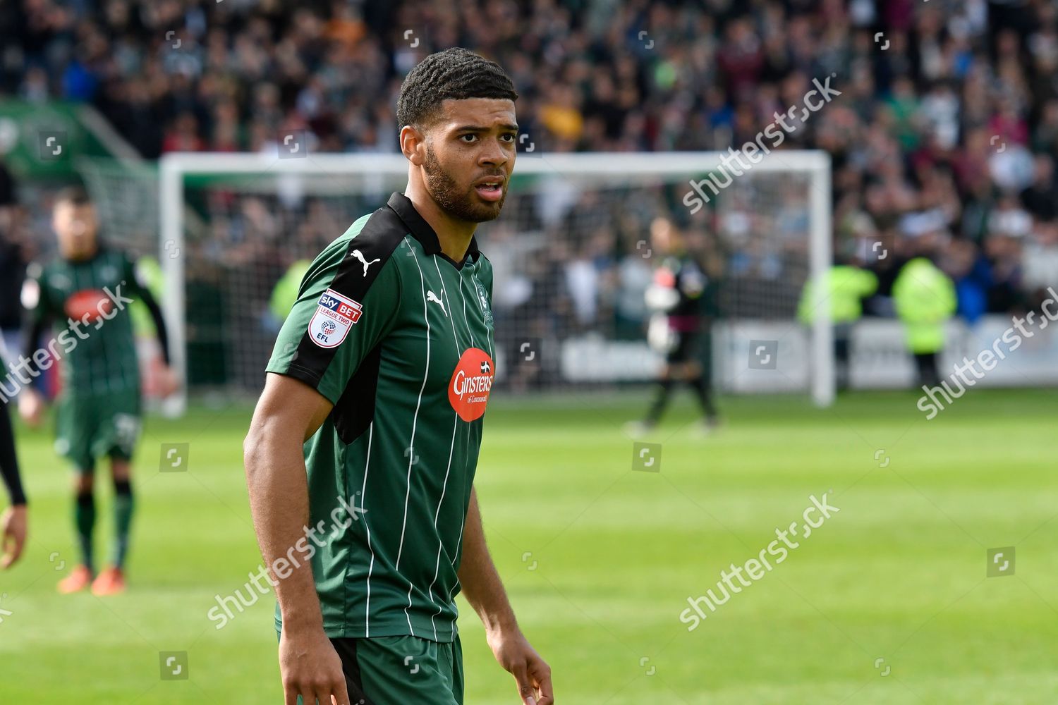Jake Jervis 14 Plymouth Argyle During Editorial Stock Photo - Stock ...