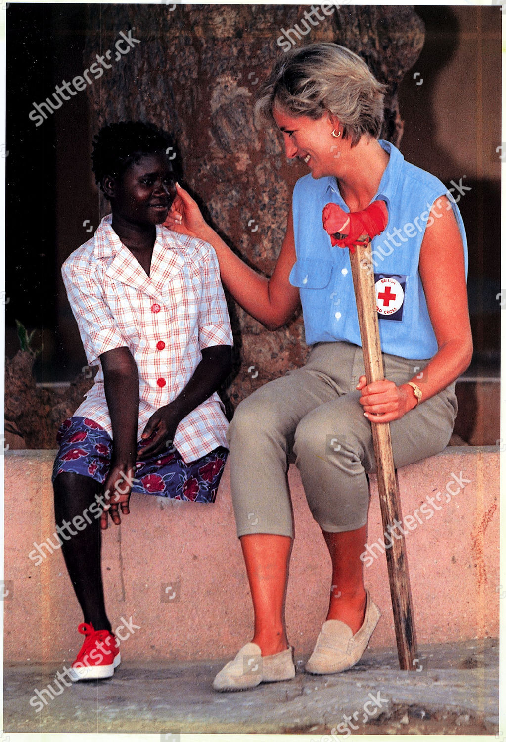 Princess Diana Angola Princess Wales Landmine Editorial Stock Photo ...