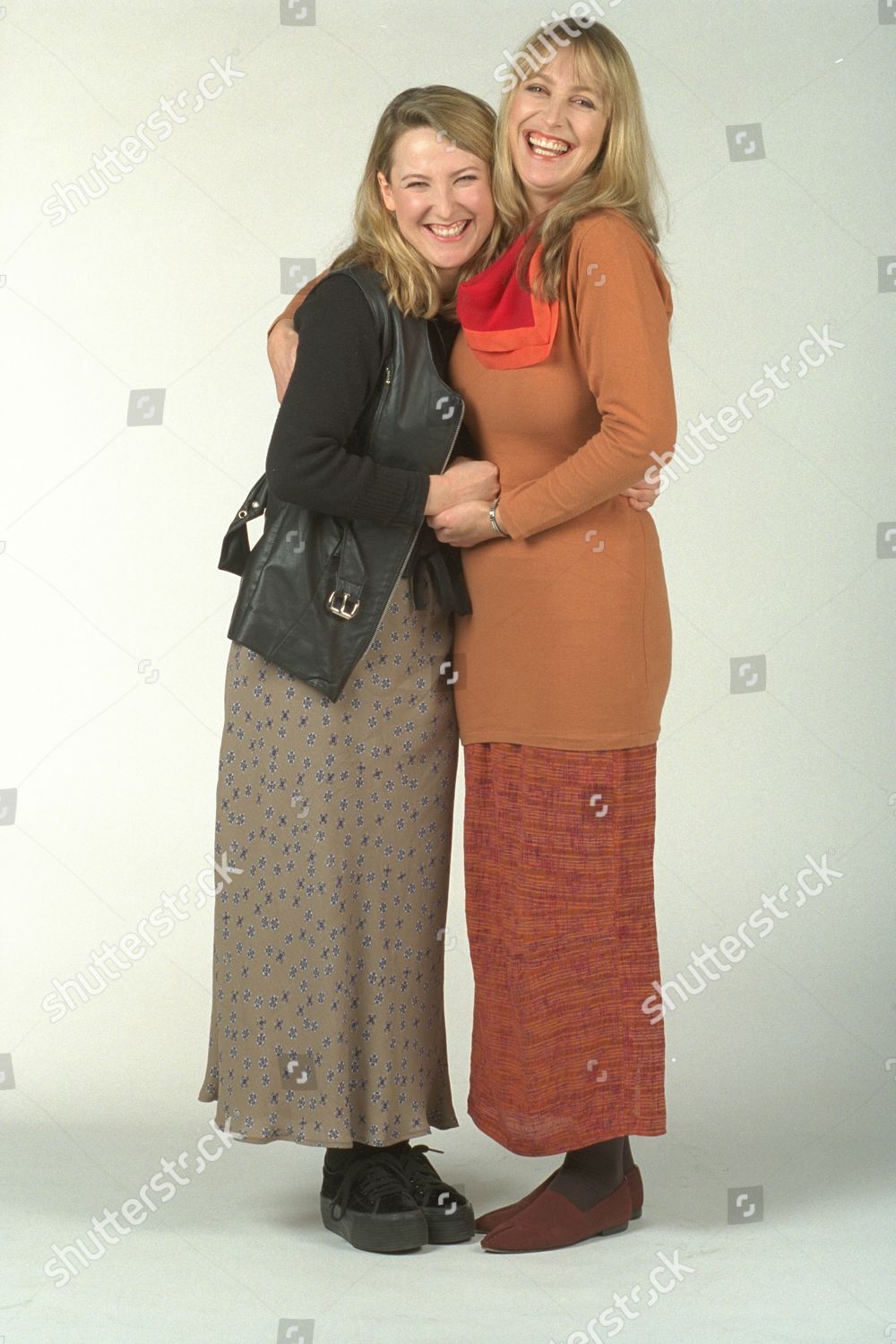 fotos de Actresses Sisters Carol Amanda Royle Who Foto stock editorial ...