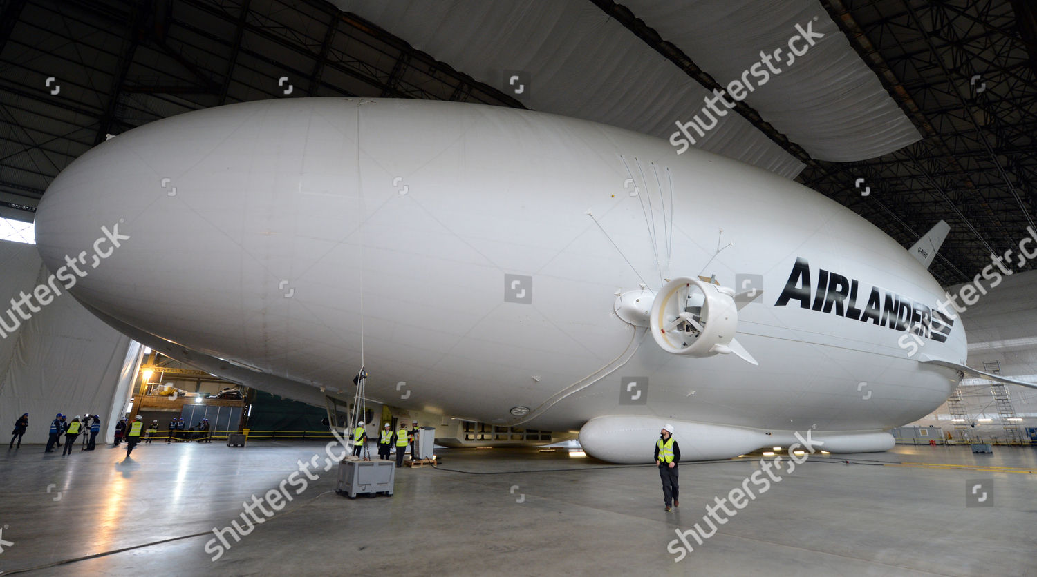 Revolutionary Airlander 10 Hybrid Airship Largest Editorial Stock Photo ...