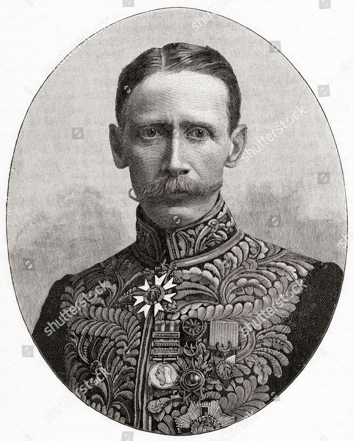 Colonel Sir Claude Maxwell Macdonald 1852 Editorial Stock Photo - Stock Image | Shutterstock