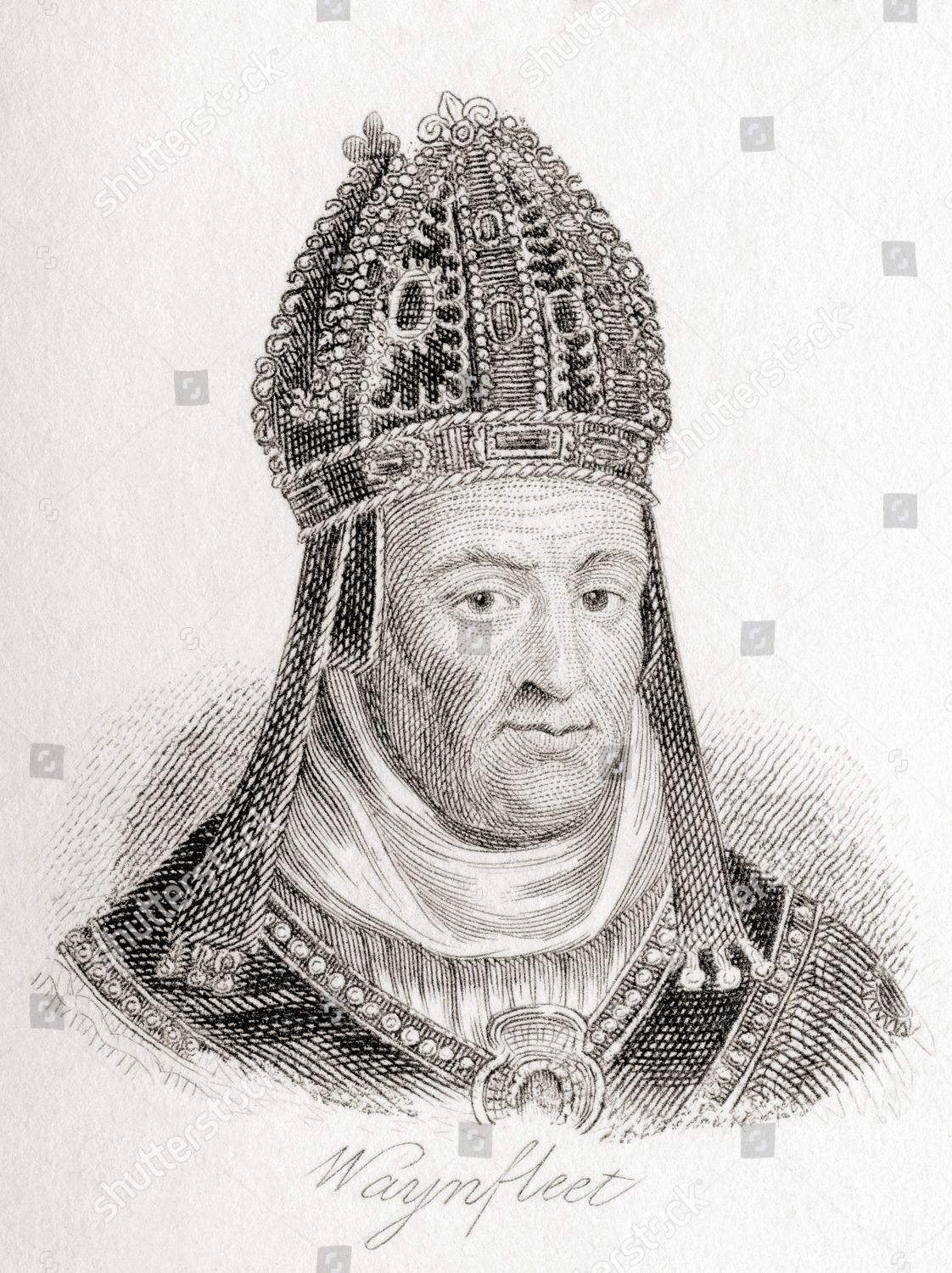 William Waynflete Born William Patten C Editorial Stock Photo - Stock ...