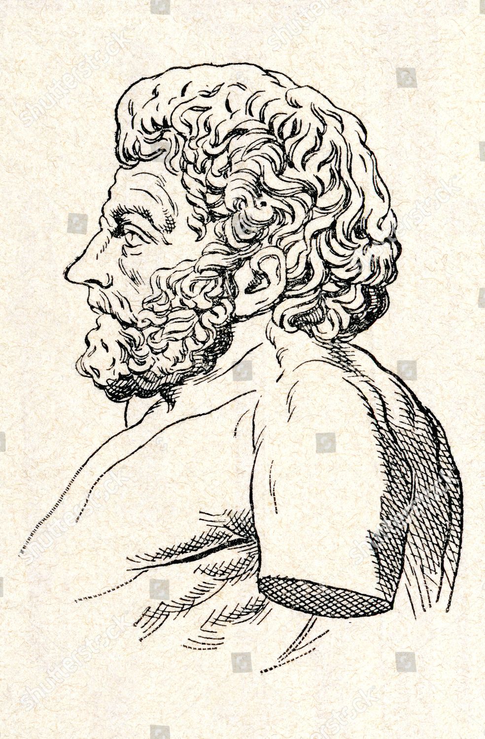 Aesop C 620 564 Bc Ancient Editorial Stock Photo - Stock Image ...