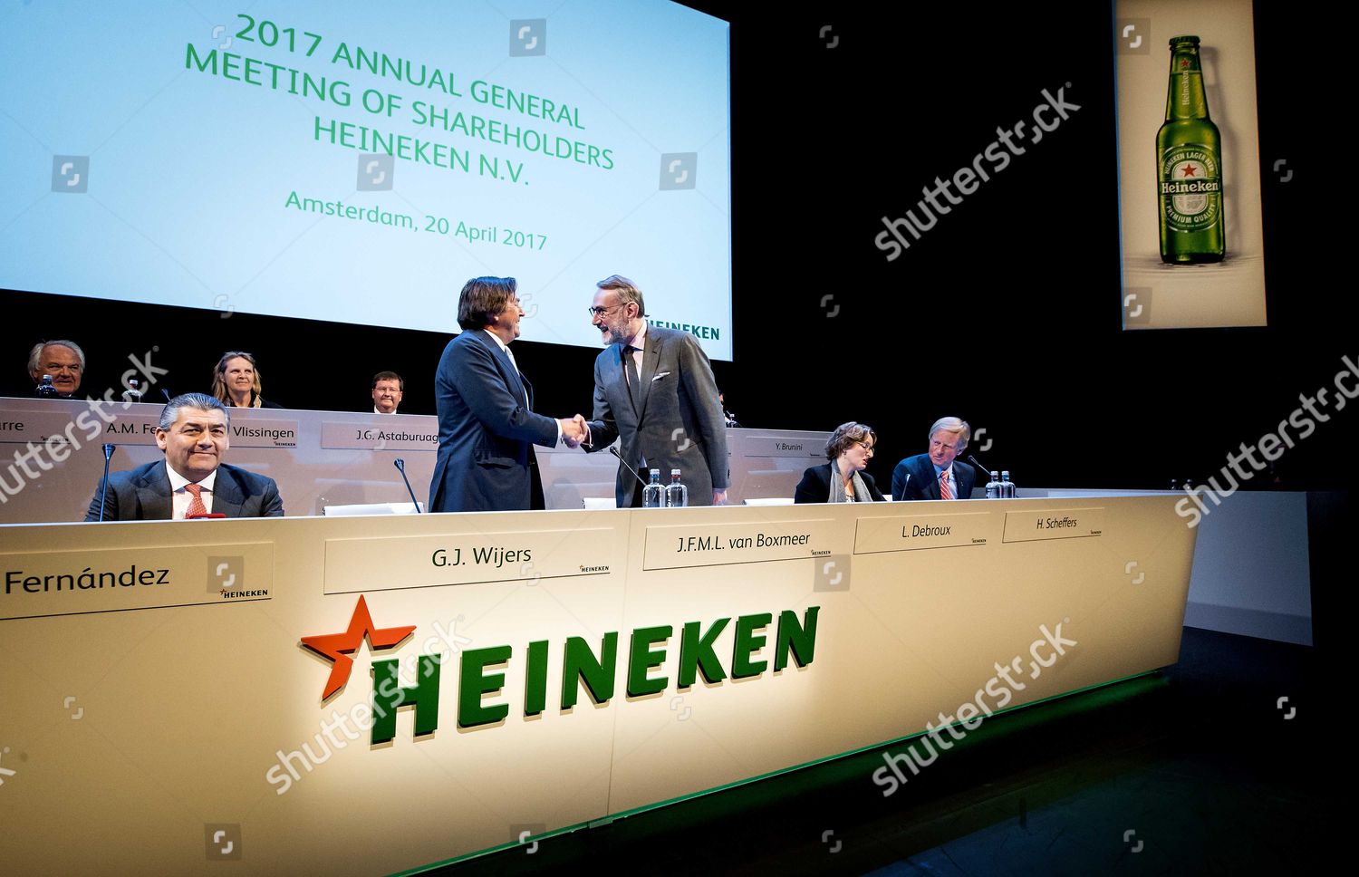Jean Francois Van Boxmeer Hans Weijers Editorial Stock Photo - Stock ...