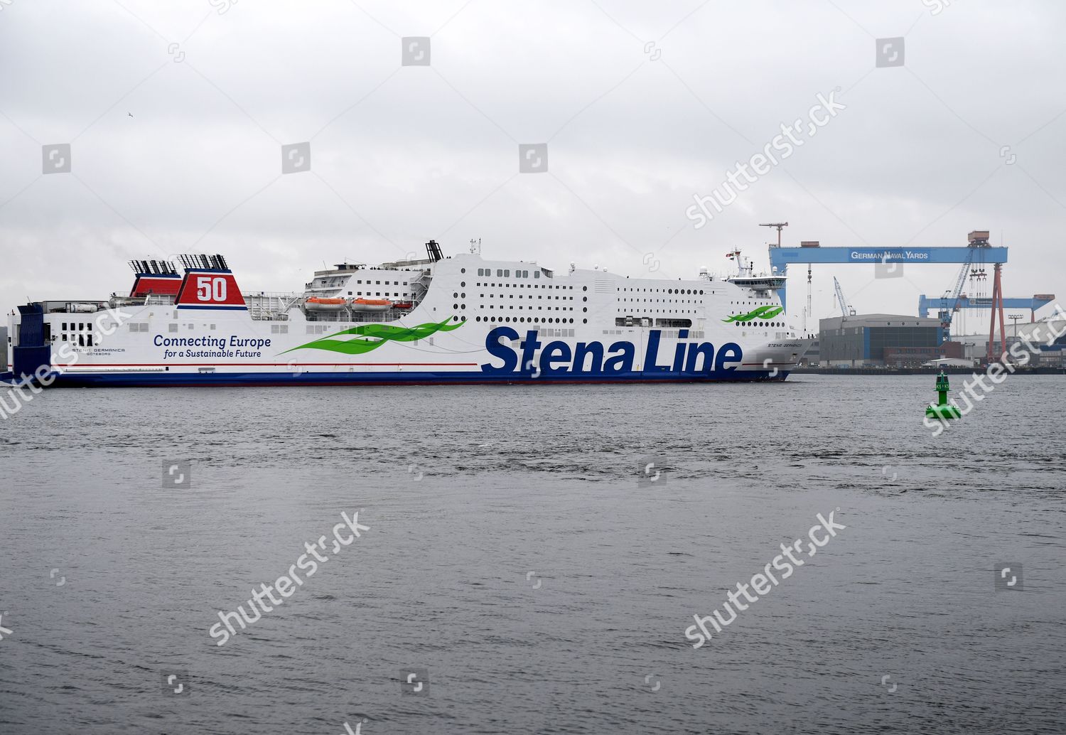 Ferry Boat Stena Germanica Stenaline Arrives Editorial Stock Photo ...