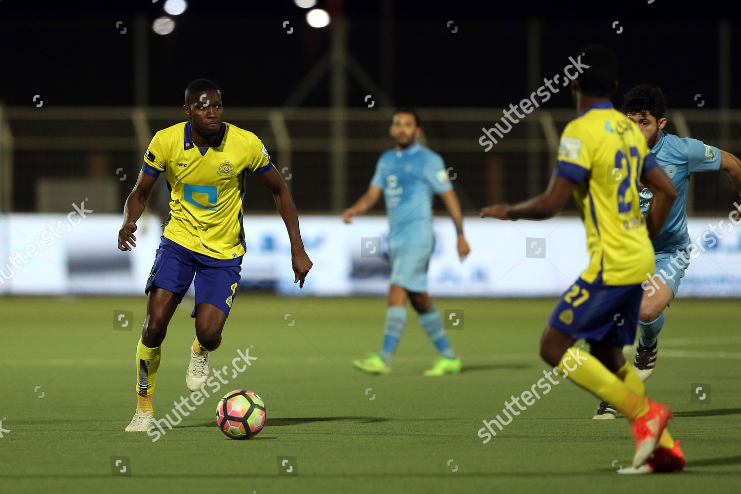 Alnassr Player Omar Hawsawi L Action Editorial Stock Photo - Stock ...