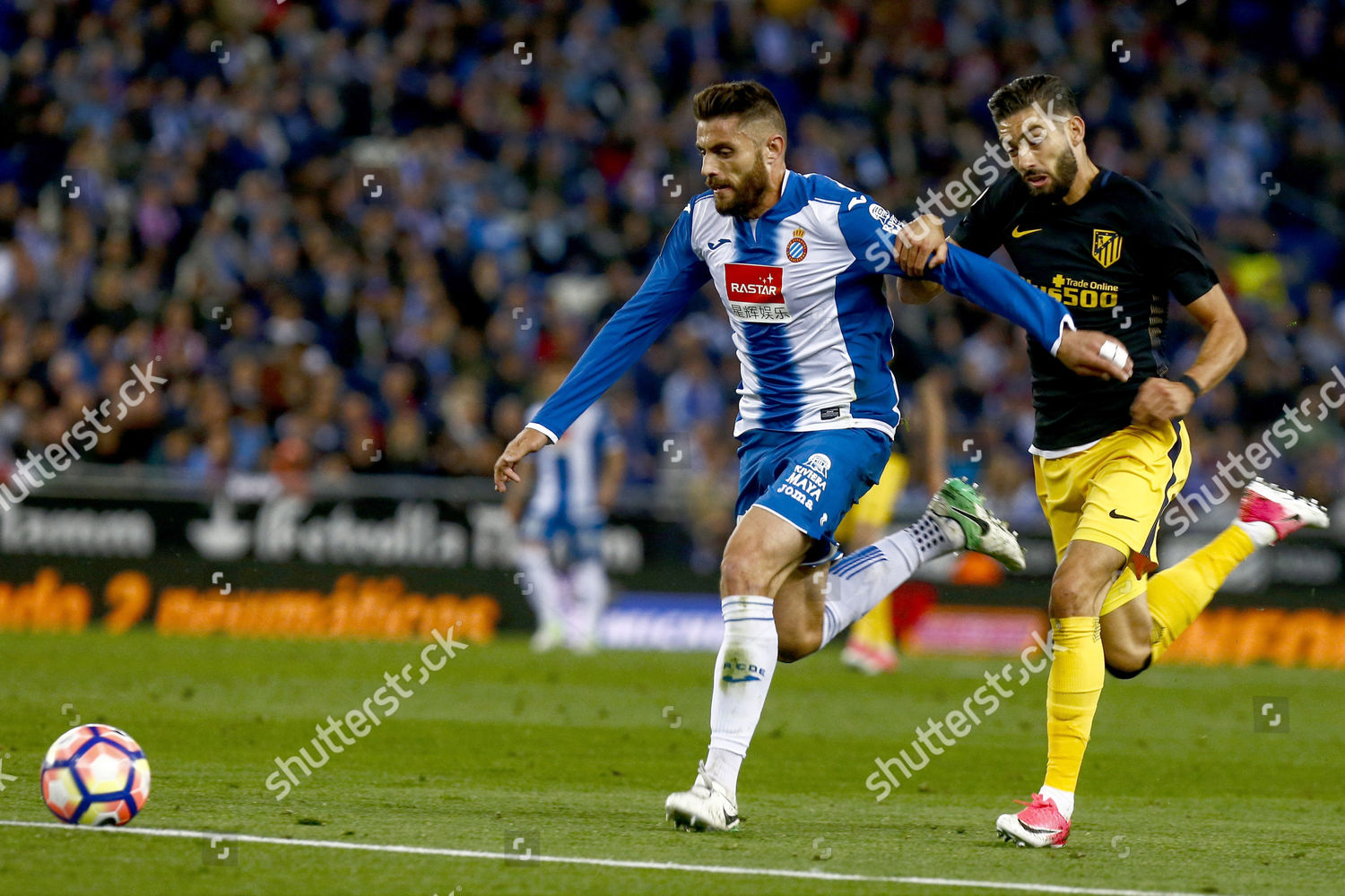 Rdc Espanyols Midfielder David Lopez L Editorial Stock Photo - Stock ...