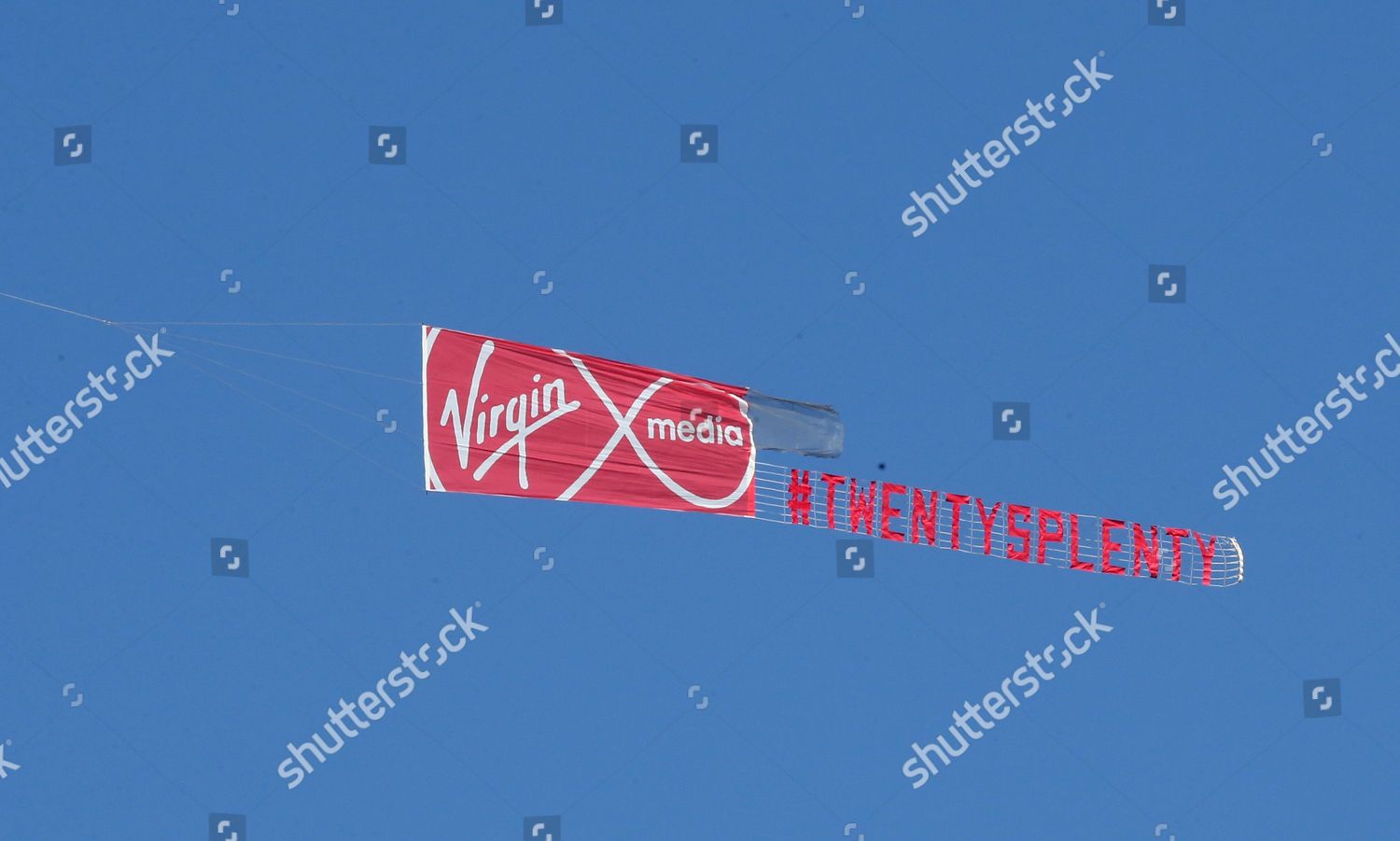 Plan Flies Over Anfield Stadium Banner Editorial Stock Photo - Stock ...