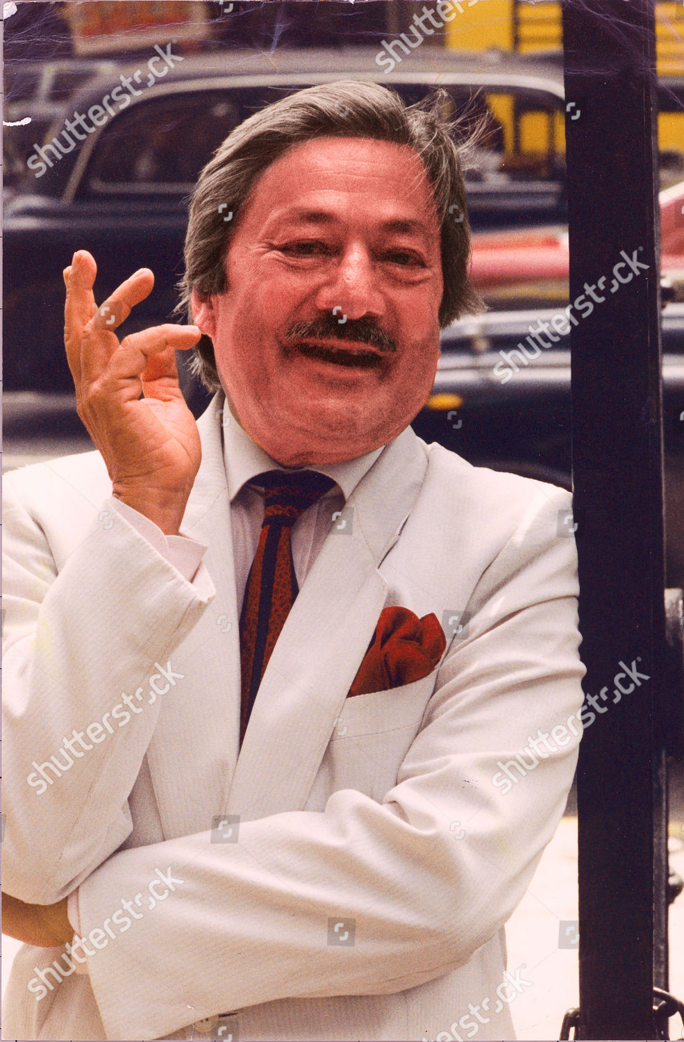 Saeed Jaffrey Indian Actor Posing Street Editorial Stock Photo - Stock ...