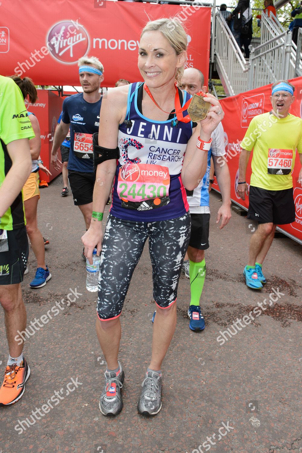 Jenni Falconer Tv Radio Presenter Running Editorial Stock Photo - Stock ...