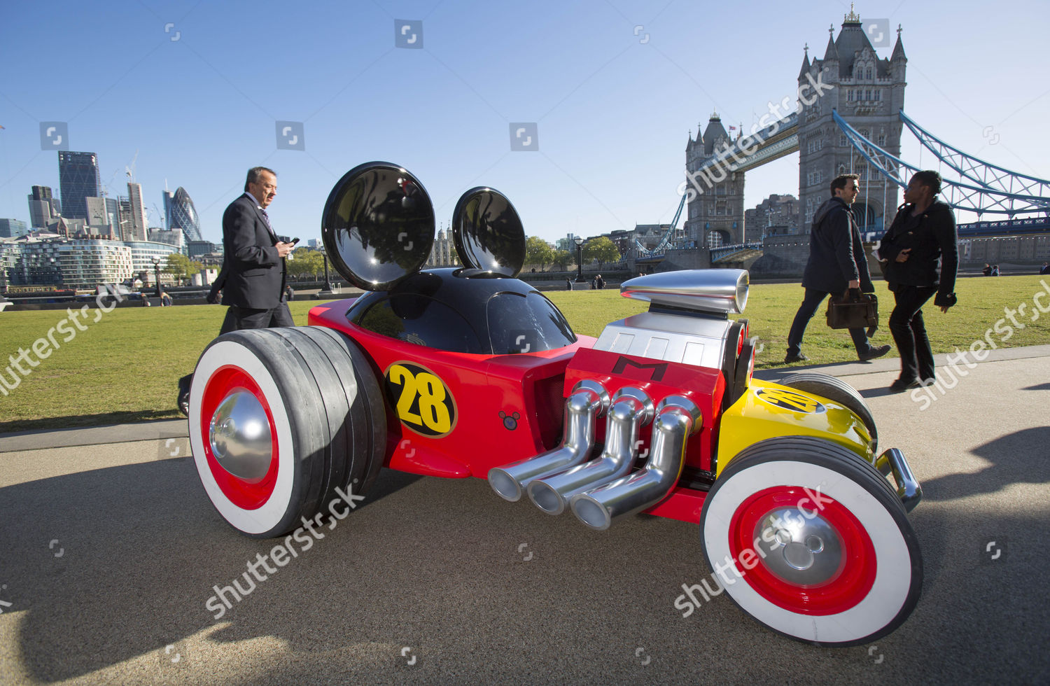 Mickey Mouses Model Roadster Racer Editorial Stock Photo - Stock Image ...