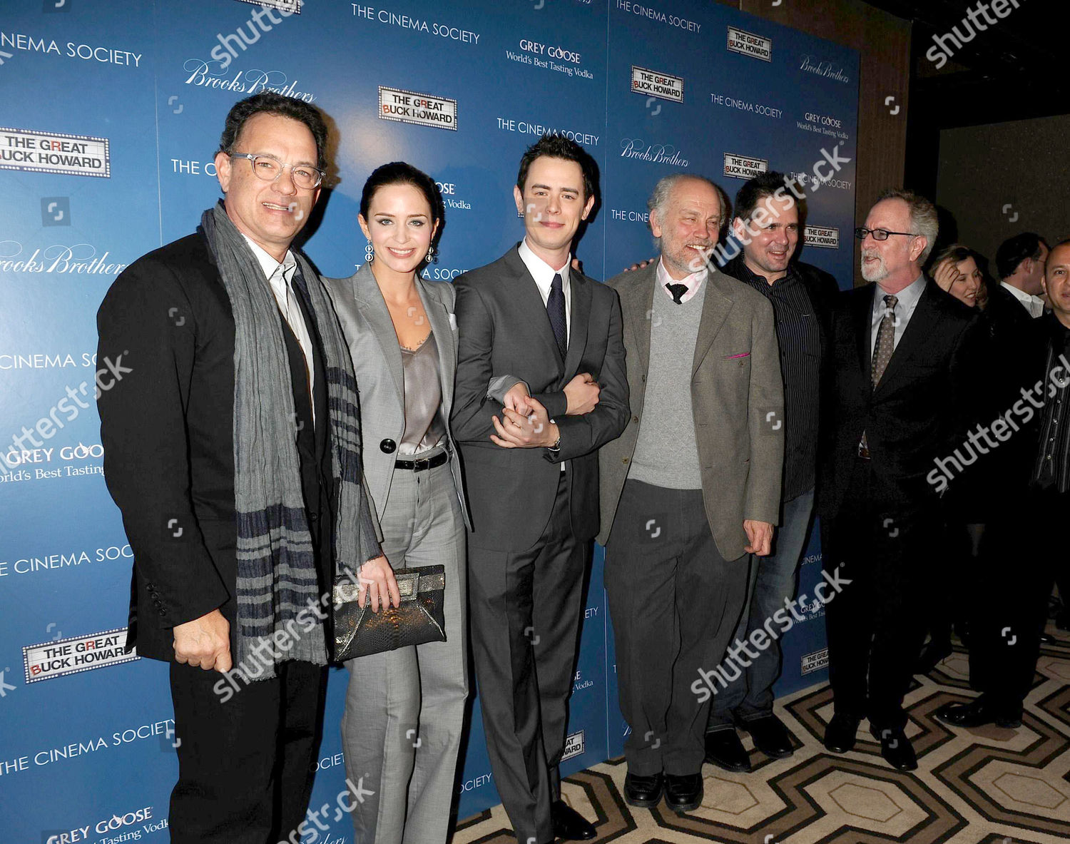 Tom Hanks Emily Blunt Colin Hanks Editorial Stock Photo - Stock Image ...