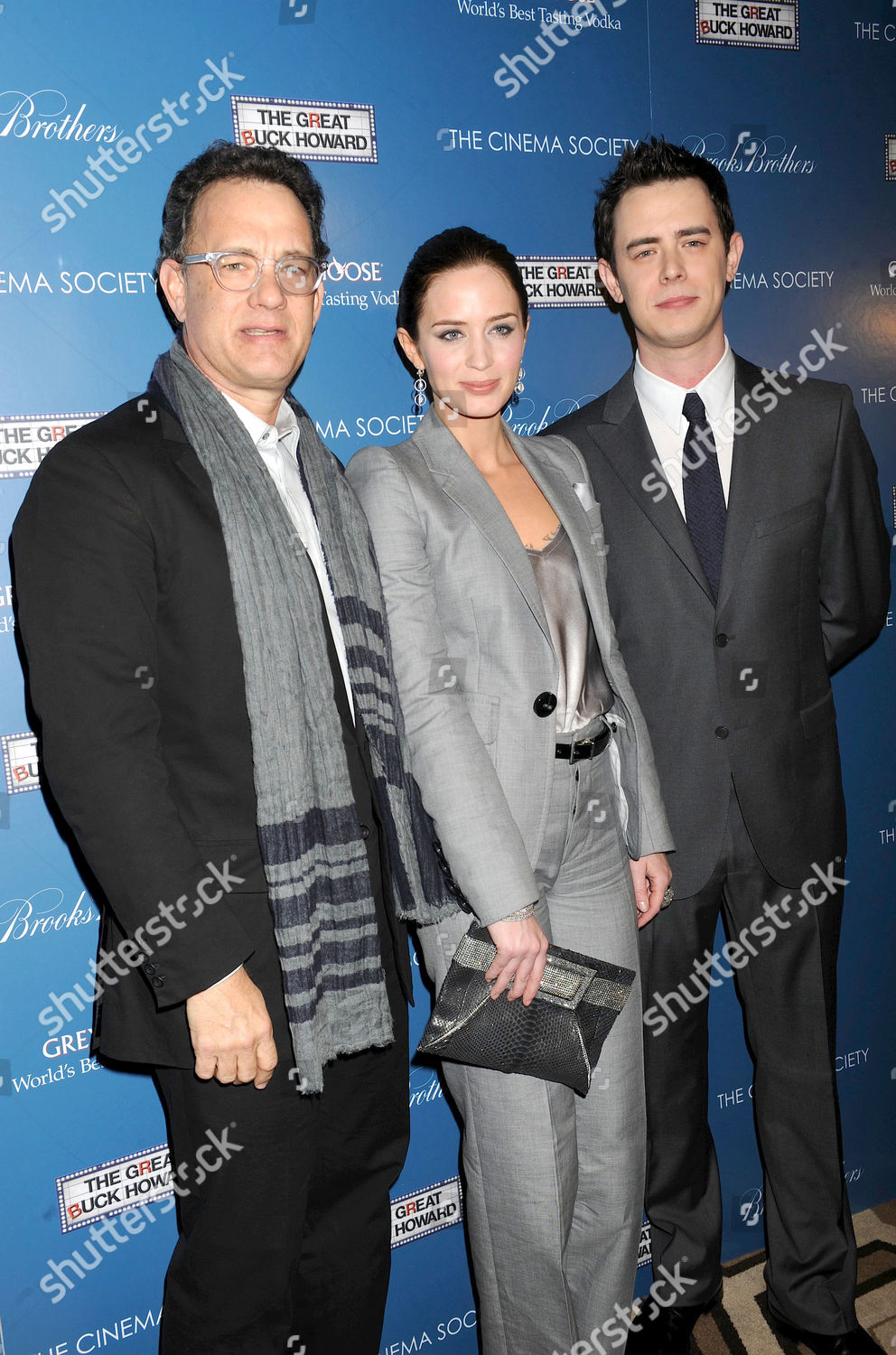 Tom Hanks Emily Blunt Colin Hanks Editorial Stock Photo - Stock Image ...