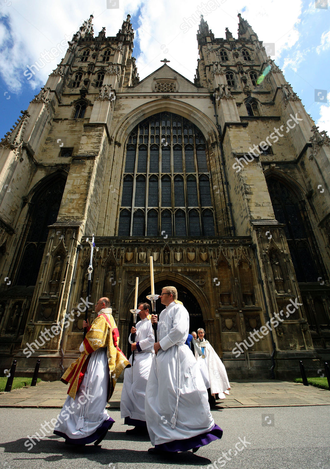 Anglican Bishops Around World Lead Procession Editorial Stock Photo ...