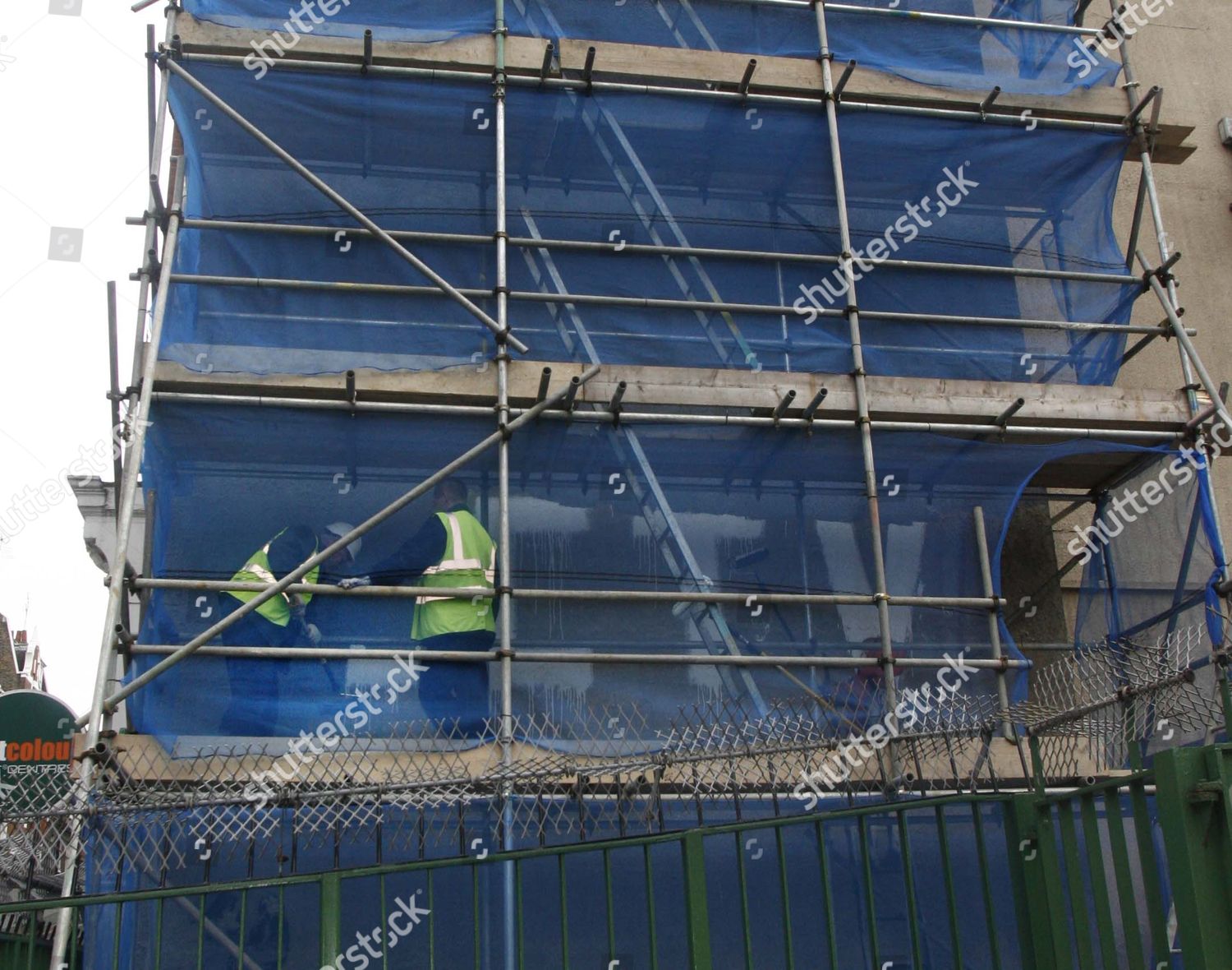 Banksy One Nation Under Cctv Graffiti Editorial Stock Photo - Stock ...