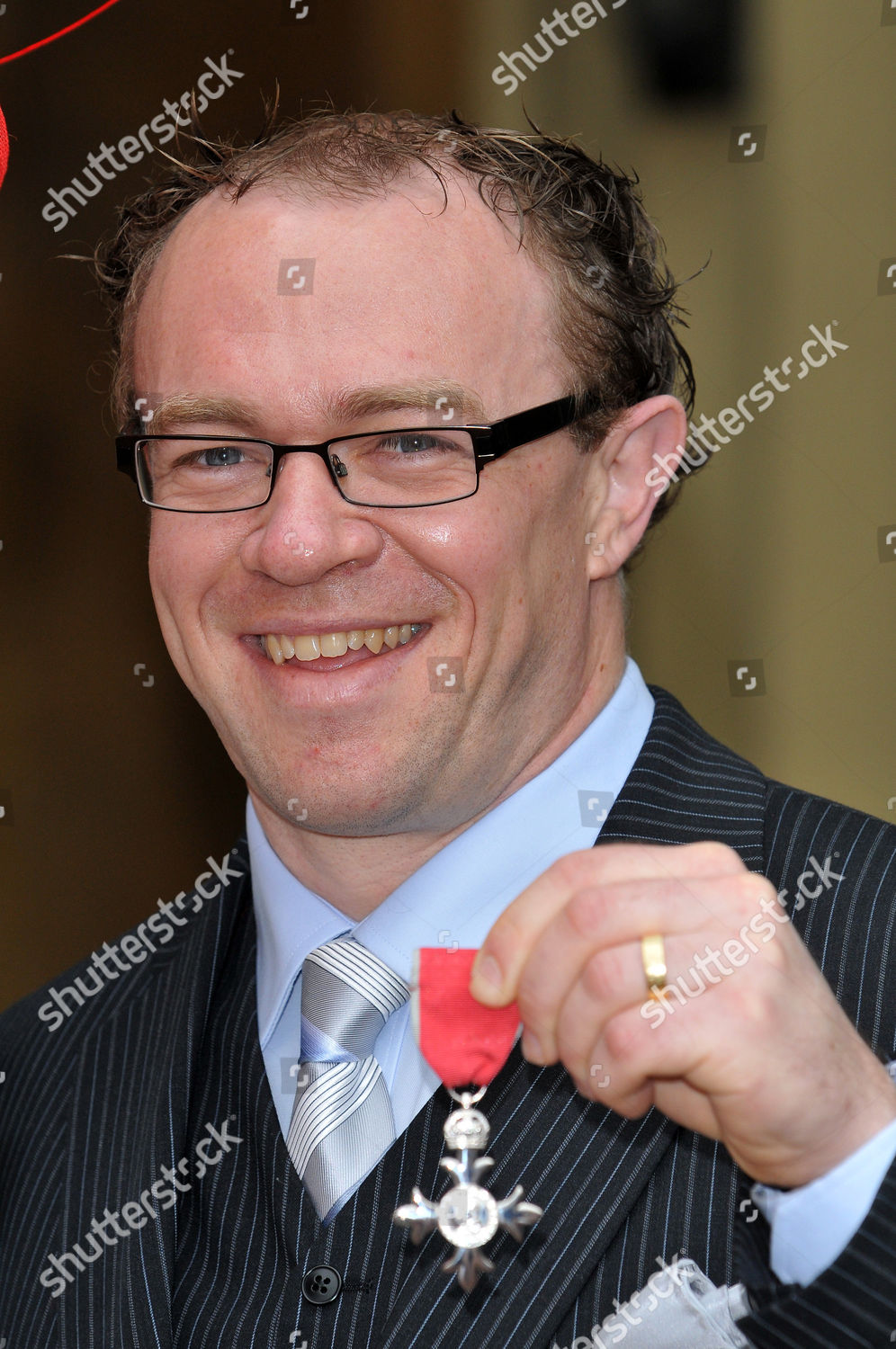 Cycling Pilot Barney Storey His Obe Editorial Stock Photo - Stock Image ...