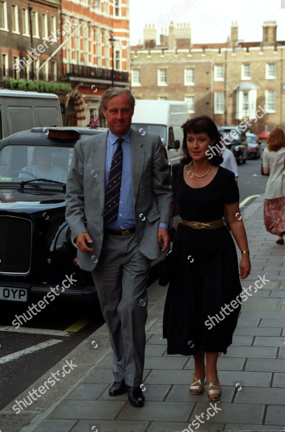 Tim Yeo Politician His Wife Arrive Editorial Stock Photo - Stock Image ...