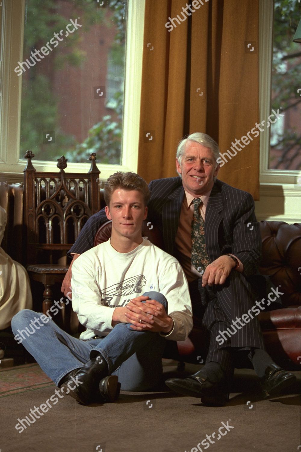 Explorer Writer Robin Hanbury Tenison Pictured Editorial Stock Photo ...