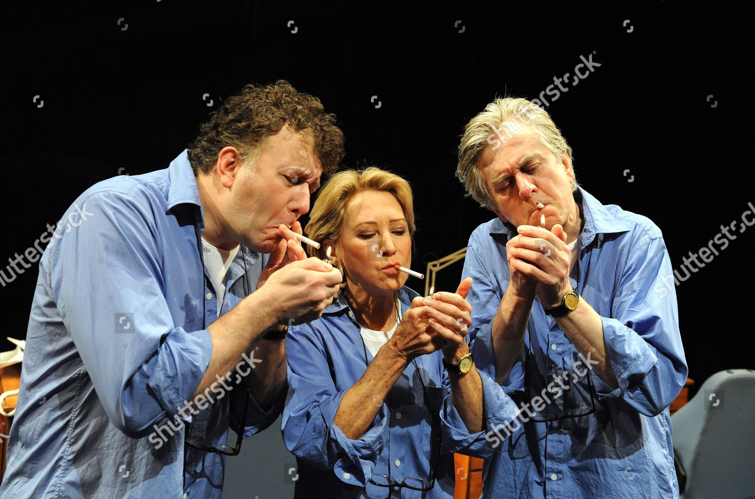 Last Cigarette Jasper Britton Felicity Kendal Editorial Stock Photo ...