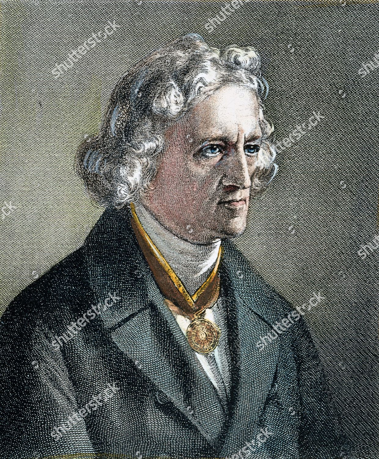 Jacob Grimm 17851863 German Philologist Folklorist Editorial Stock ...