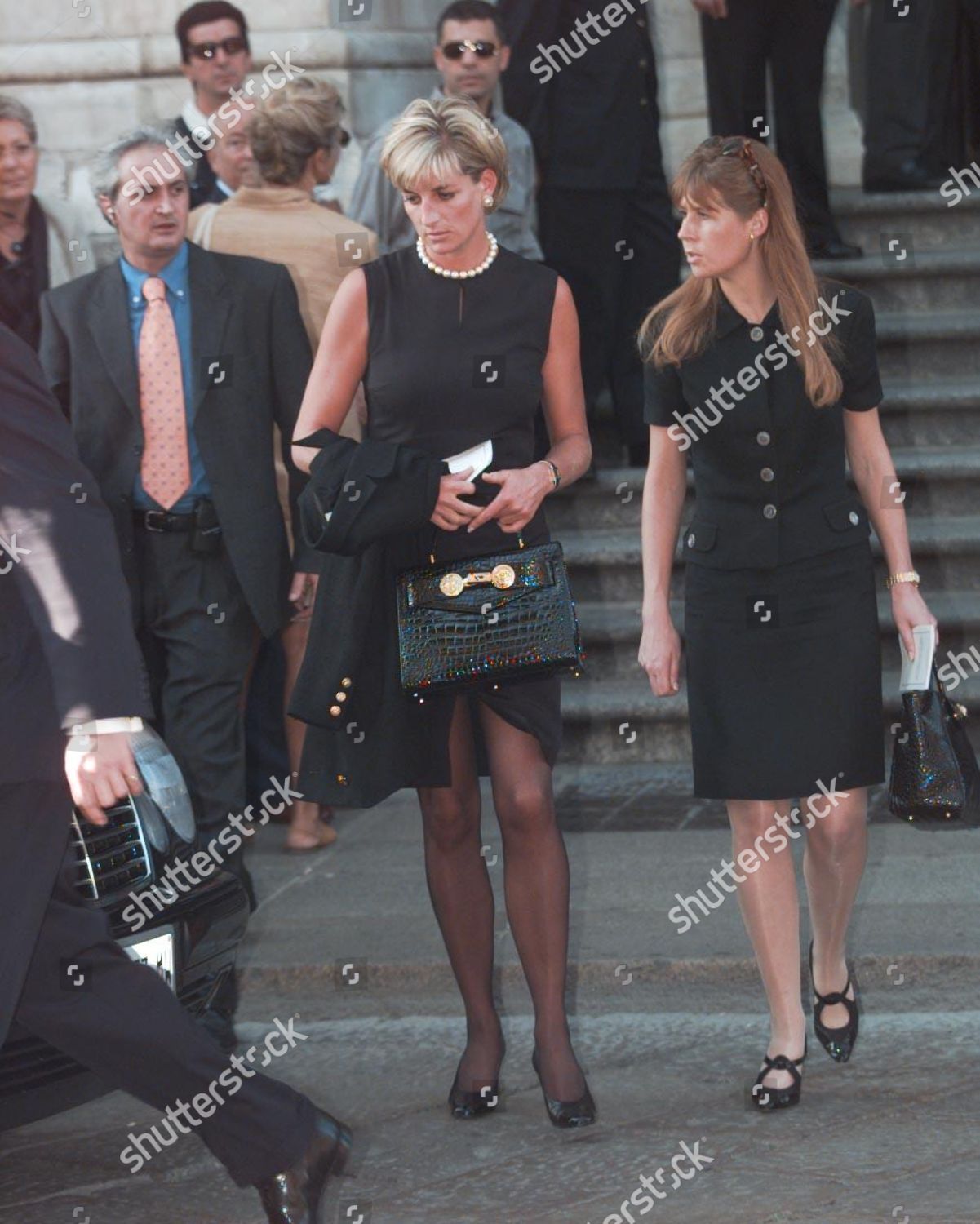 Gianni Versace Memorial Service Milan Princess Editorial Stock Photo ...