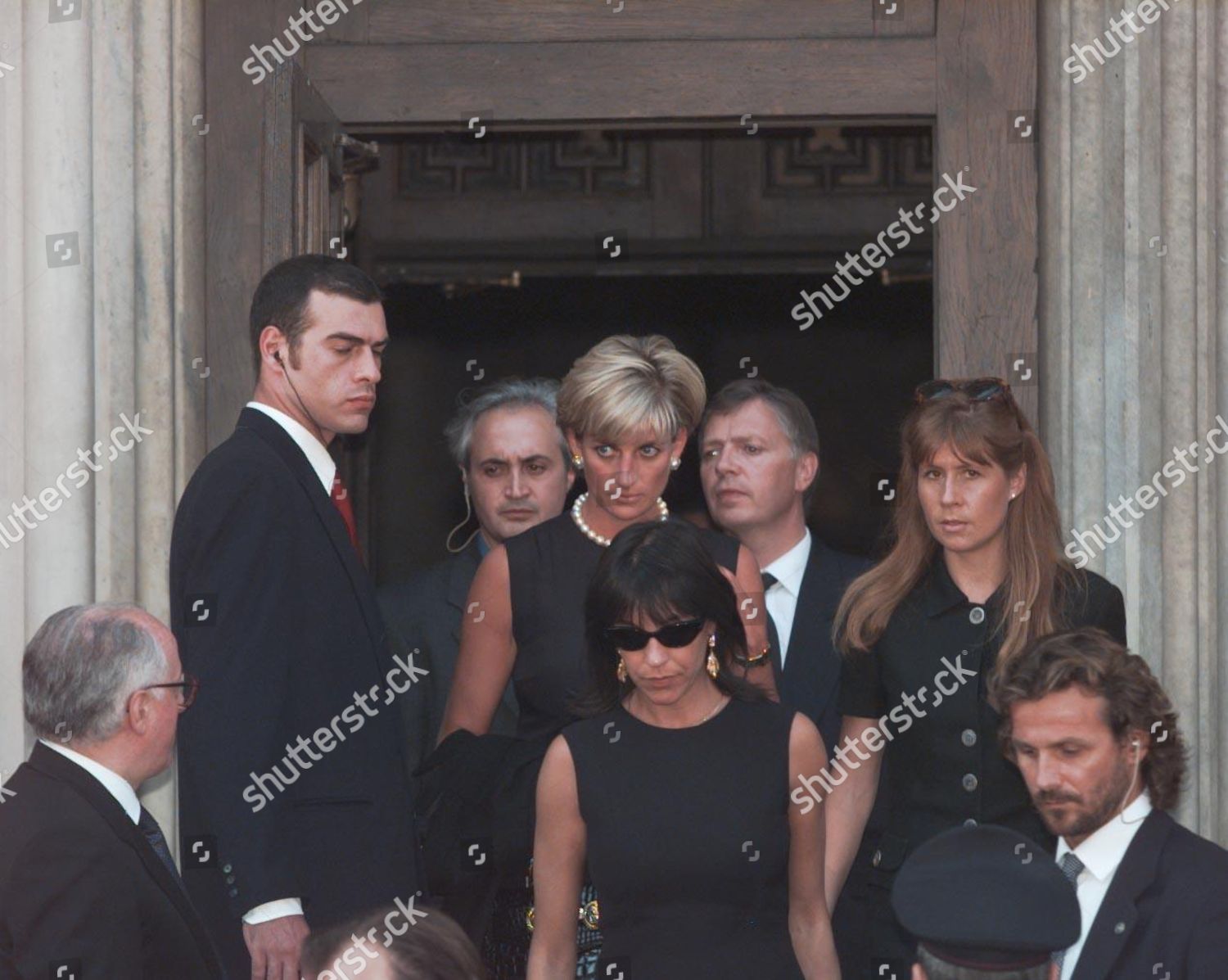 Gianni Versace Memorial Service Milan Princess Editorial Stock Photo ...