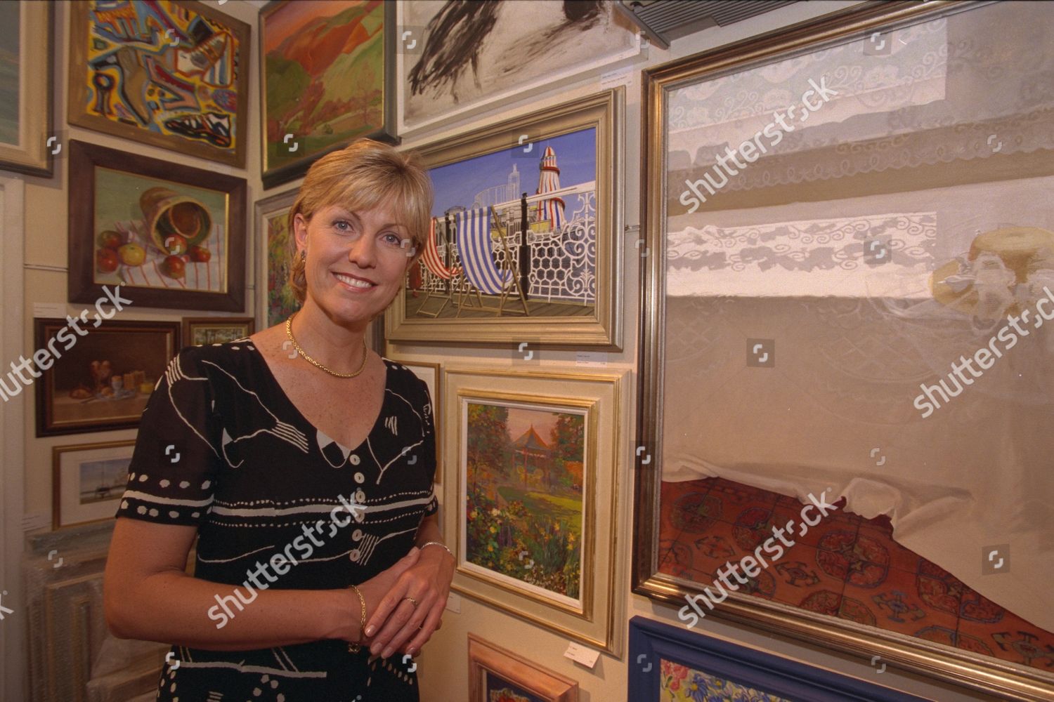 Jill Dando Television Presenter Paintings That Editorial Stock Photo ...