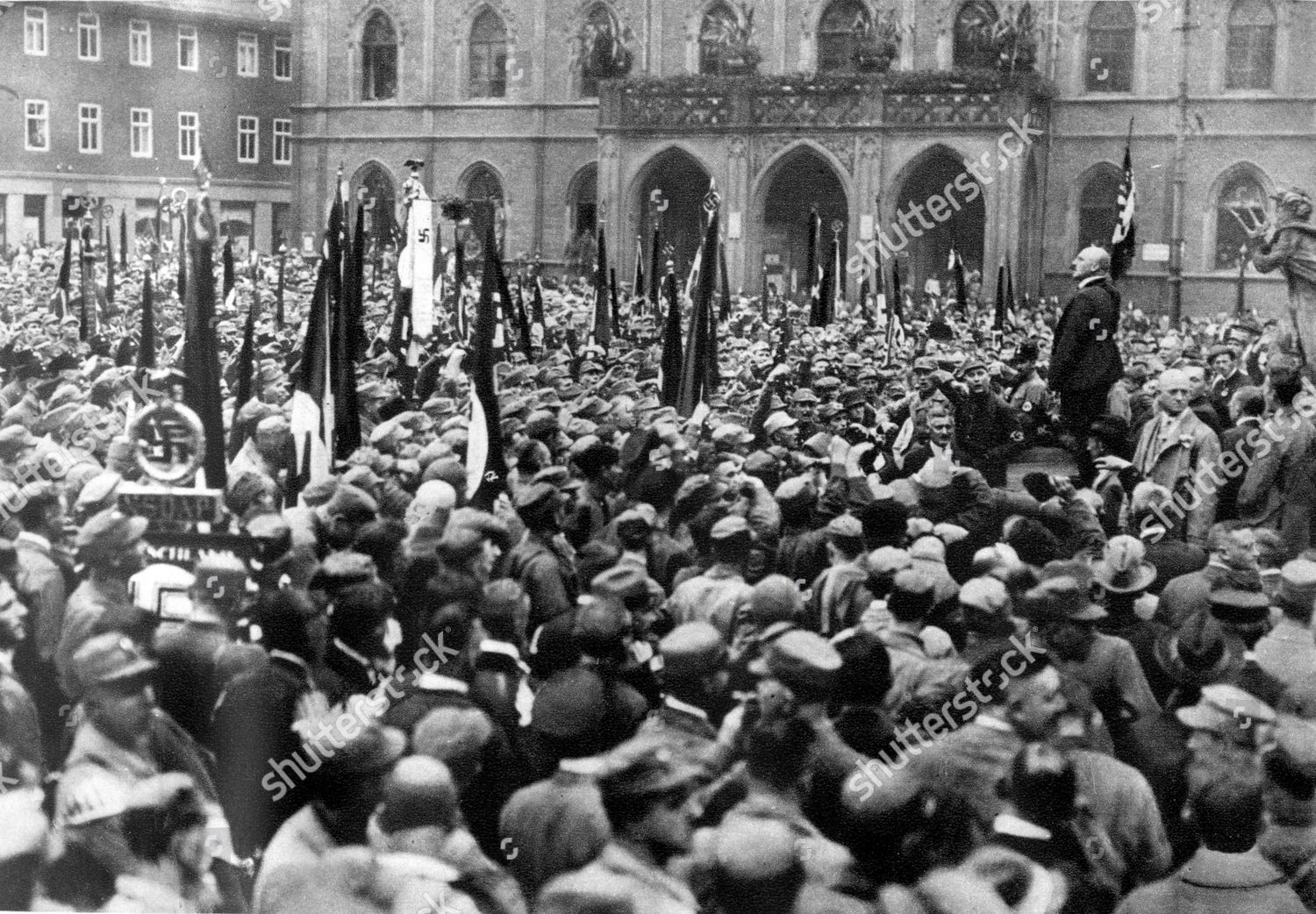 First Nazi Party Rally Weimar Germany Editorial Stock Photo - Stock ...