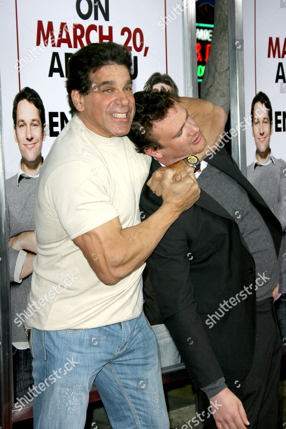 Lou Ferrigno Jason Segel Editorial Stock Photo - Stock Image | Shutterstock