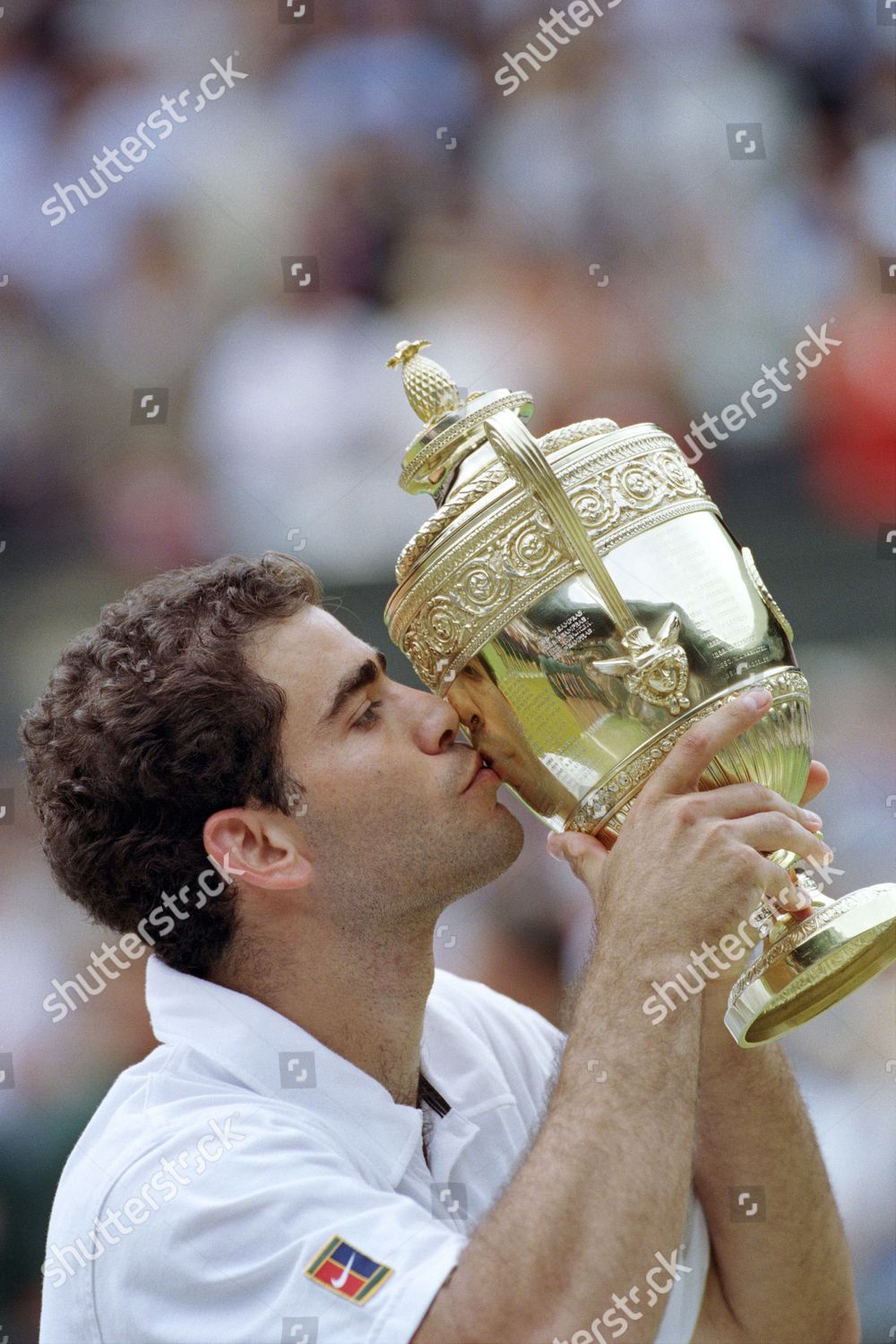 Wimbledon Tennis Championships Pete Sampras Trophy Editorial Stock ...