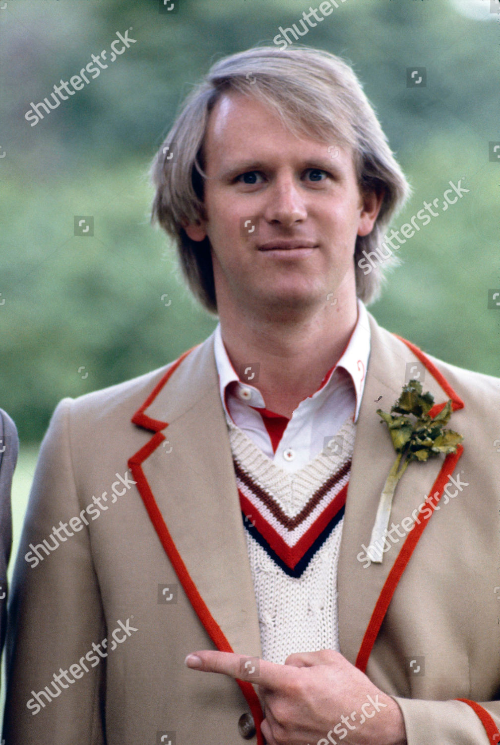 Peter Davison Costume Fifth Doctor Bbc Editorial Stock Photo - Stock ...