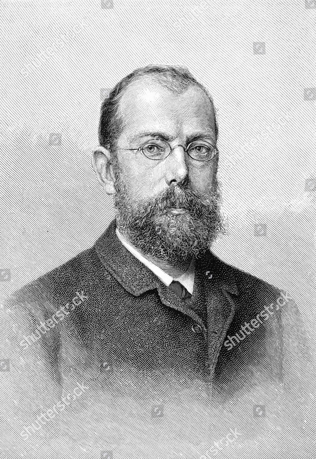 Robert Koch 18431910 German Physician Bacteriologist Editorial Stock ...