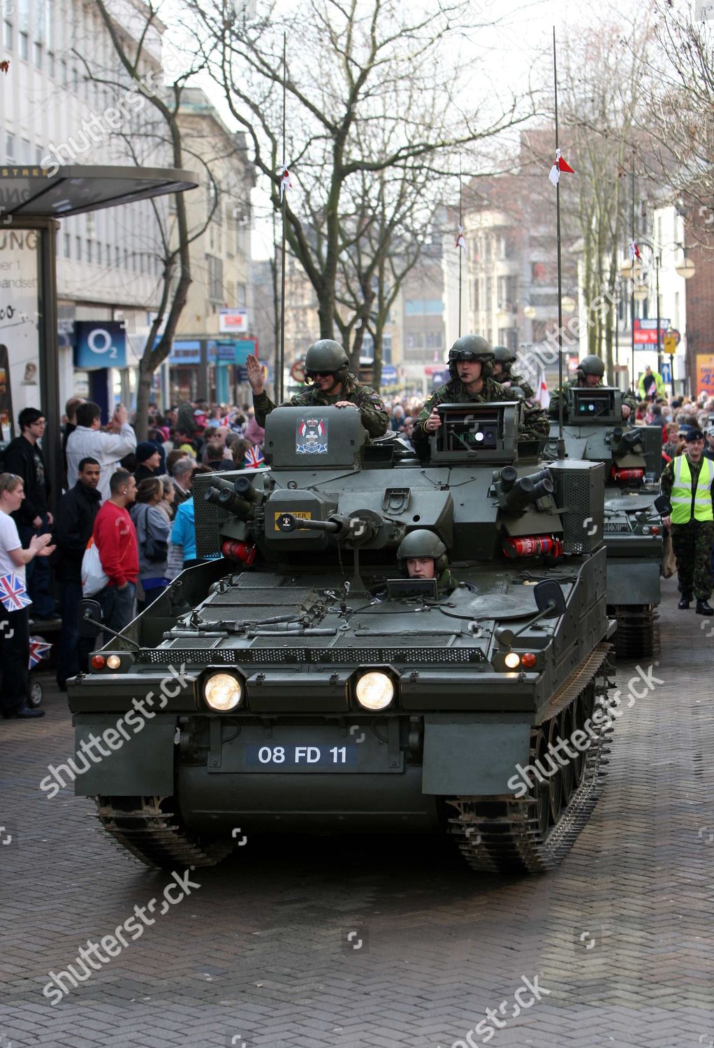 Scimitar Tank On Parade Editorial Stock Photo - Stock Image | Shutterstock
