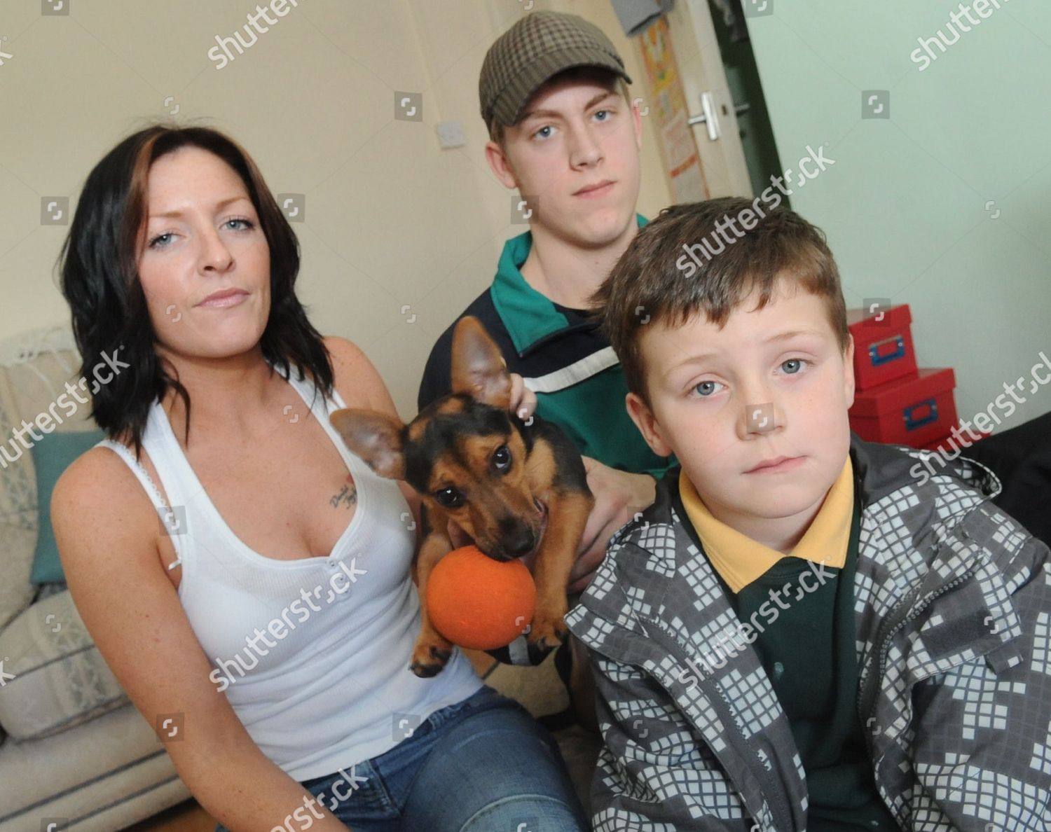 Mum Robyn Walsh Her Partner Richard Editorial Stock Photo - Stock Image ...