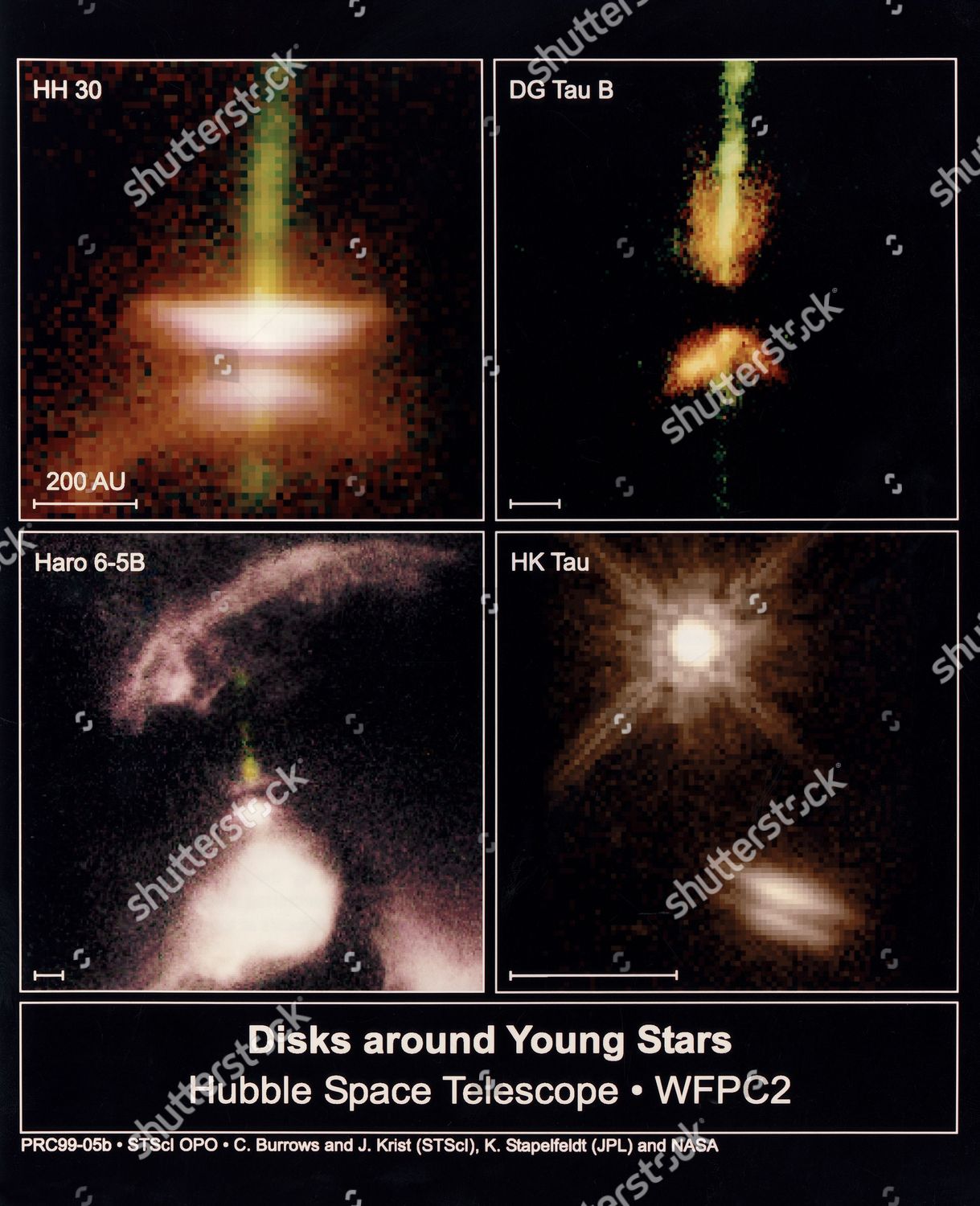 Space Young Stars Nebulae Four Young Editorial Stock Photo - Stock ...