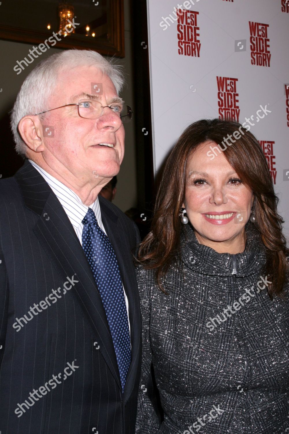 Phil Donahue Marlo Thomas Editorial Stock Photo - Stock Image ...
