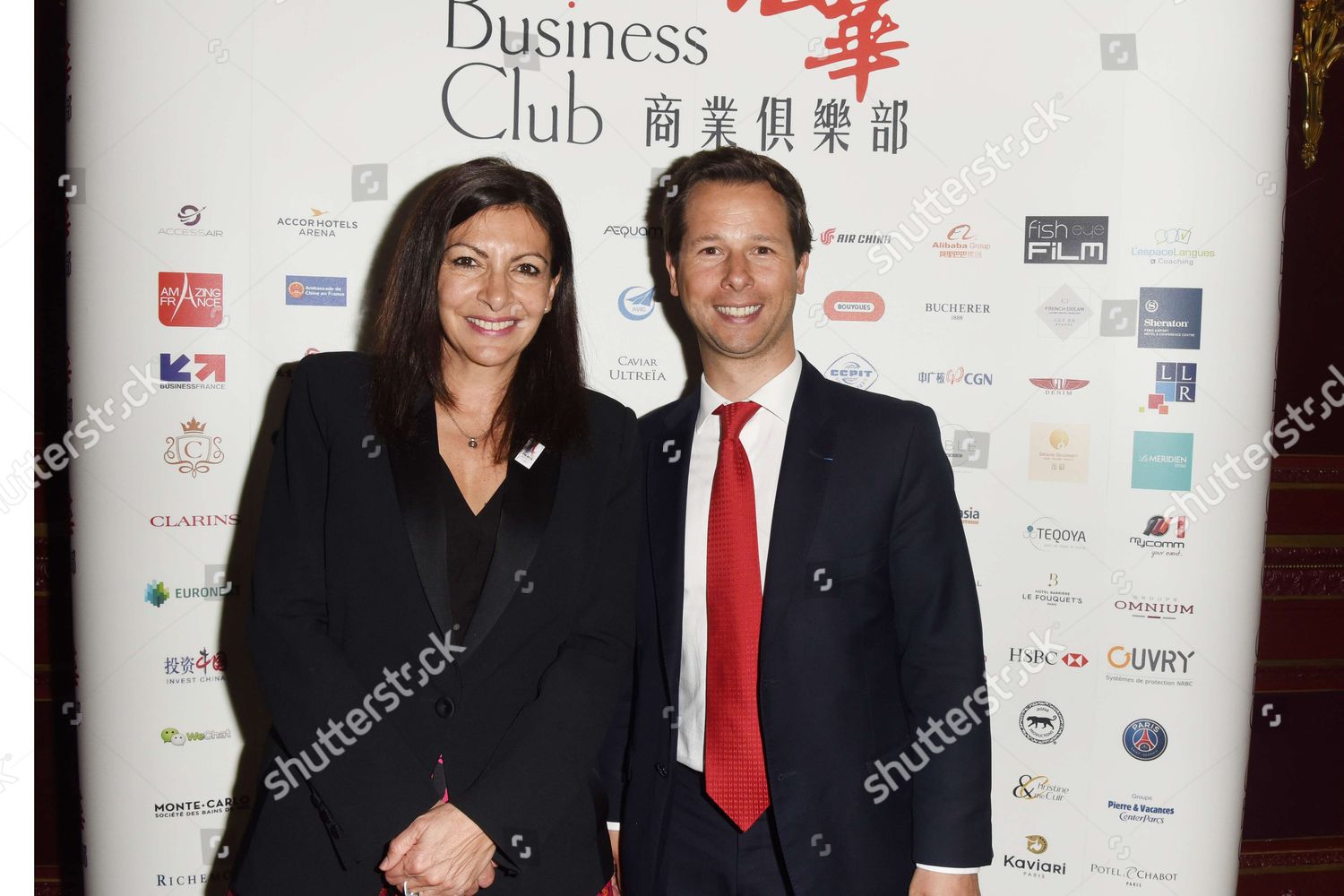 Anne Hidalgo Et Harold Parisot Editorial Stock Photo - Stock Image ...