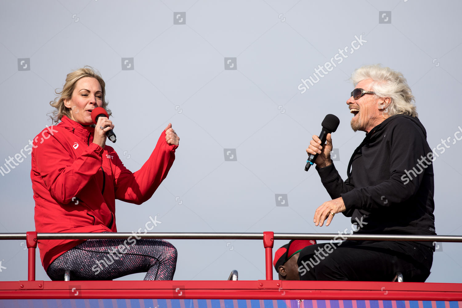 Jo Pickard Sir Richard Branson Virgin Editorial Stock Photo - Stock ...