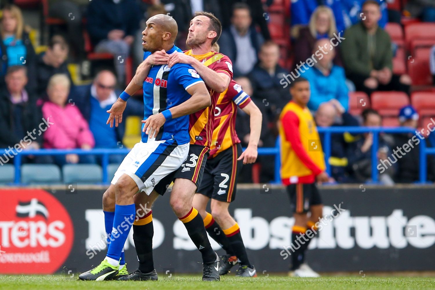 Rochdale Striker Calvin Andrew 9 Closely Editorial Stock Photo - Stock ...