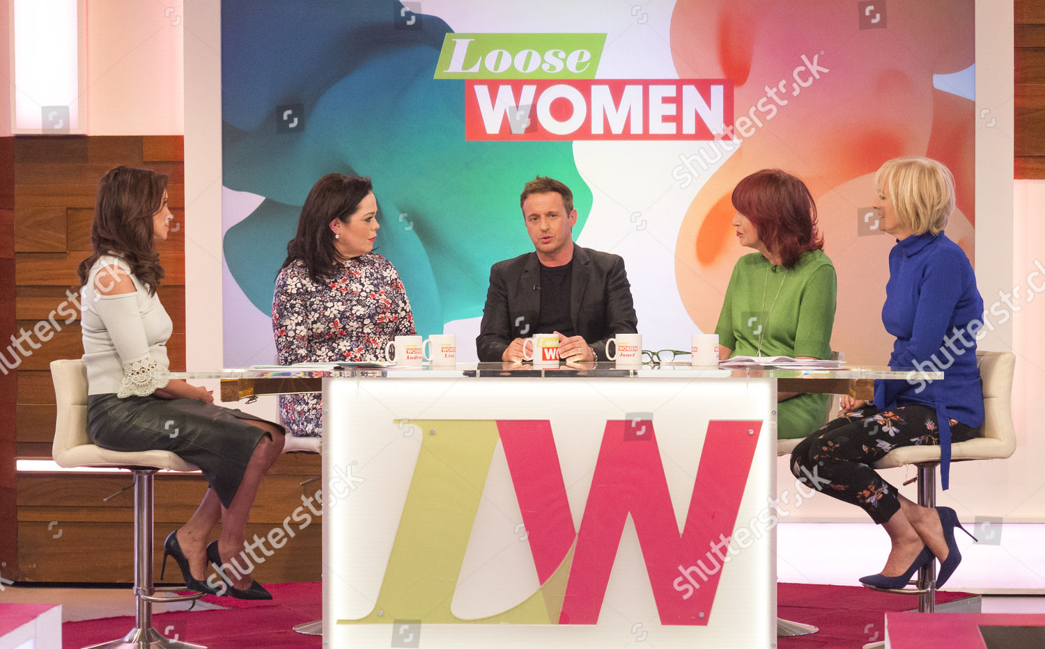 Andrea Mclean Lisa Riley Jimmy Constable Editorial Stock Photo - Stock ...
