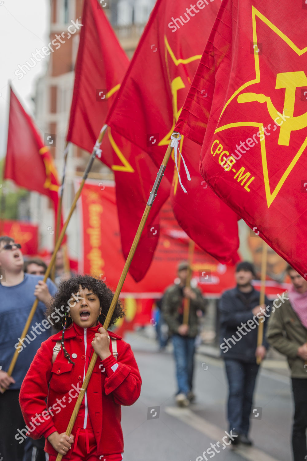 Members Communist Party Great Britain Show Editorial Stock Photo ...