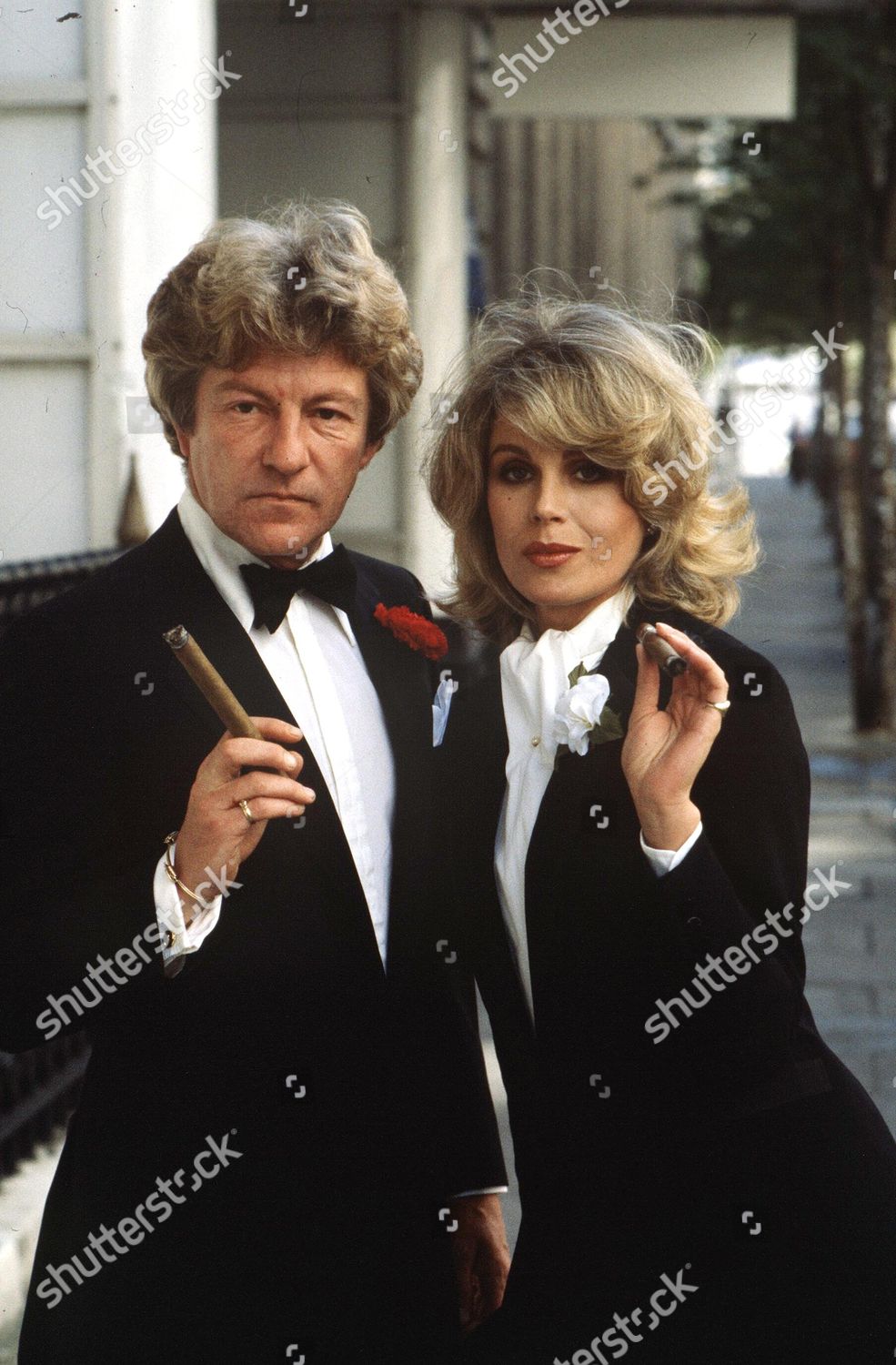 Patrick Lichfield Joanna Lumley Editorial Stock Photo - Stock Image ...