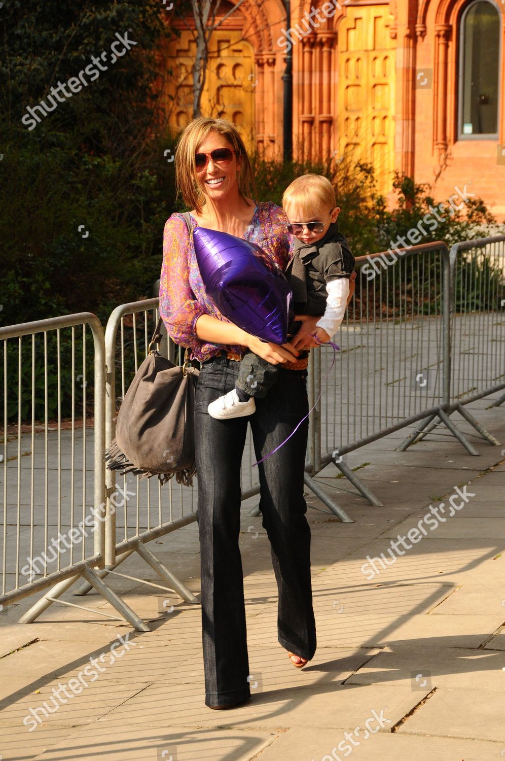 Jenny Frost Her Son Casper Editorial Stock Photo - Stock Image ...