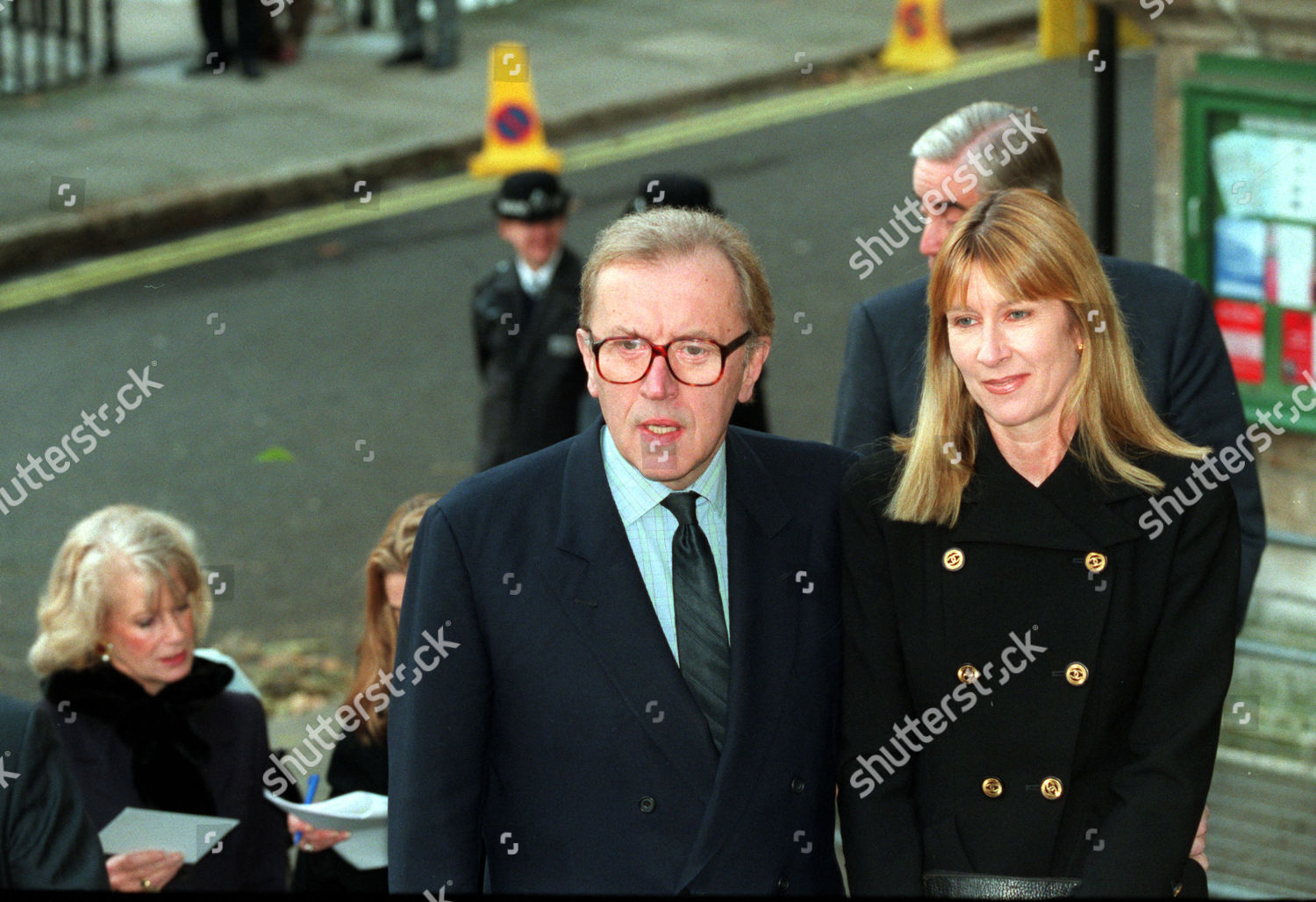 Sir David Frost His Wife Lady Editorial Stock Photo - Stock Image ...