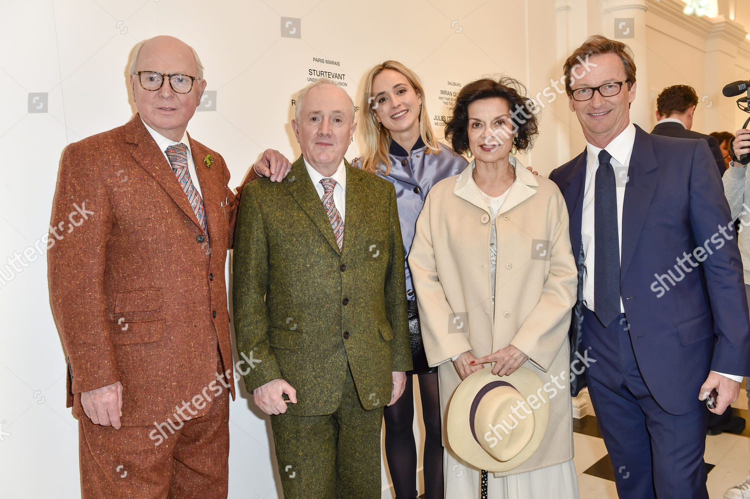 Gilbert George Princess Elisabeth Von Thurn Editorial Stock Photo ...