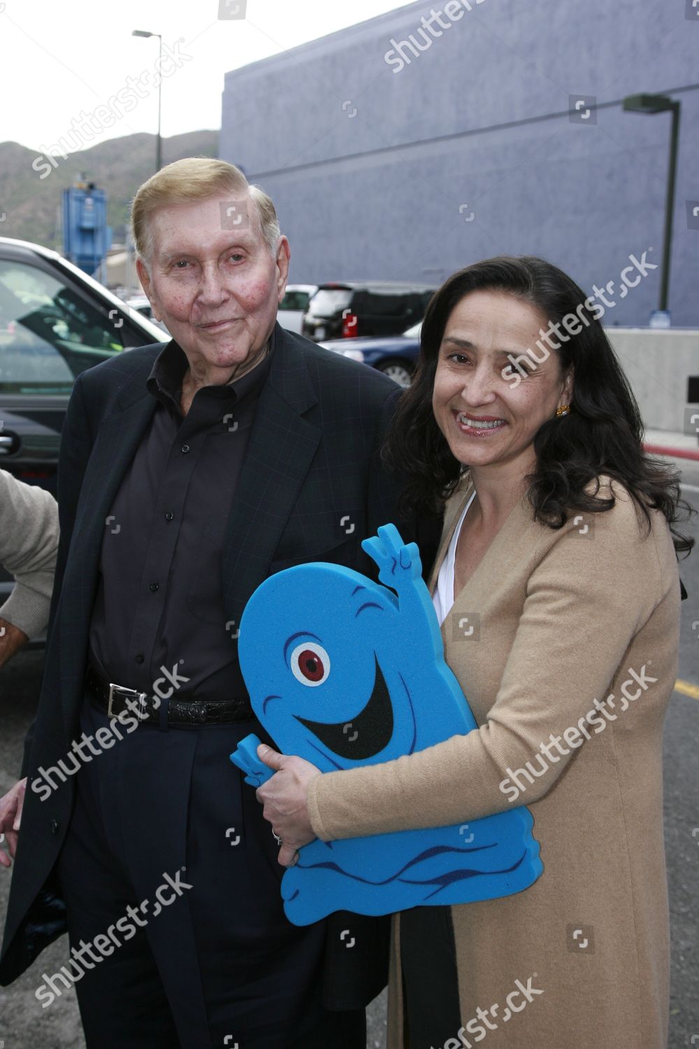 Viacom Ceo Sumner Redstone Paula Fortunato Editorial Stock Photo ...