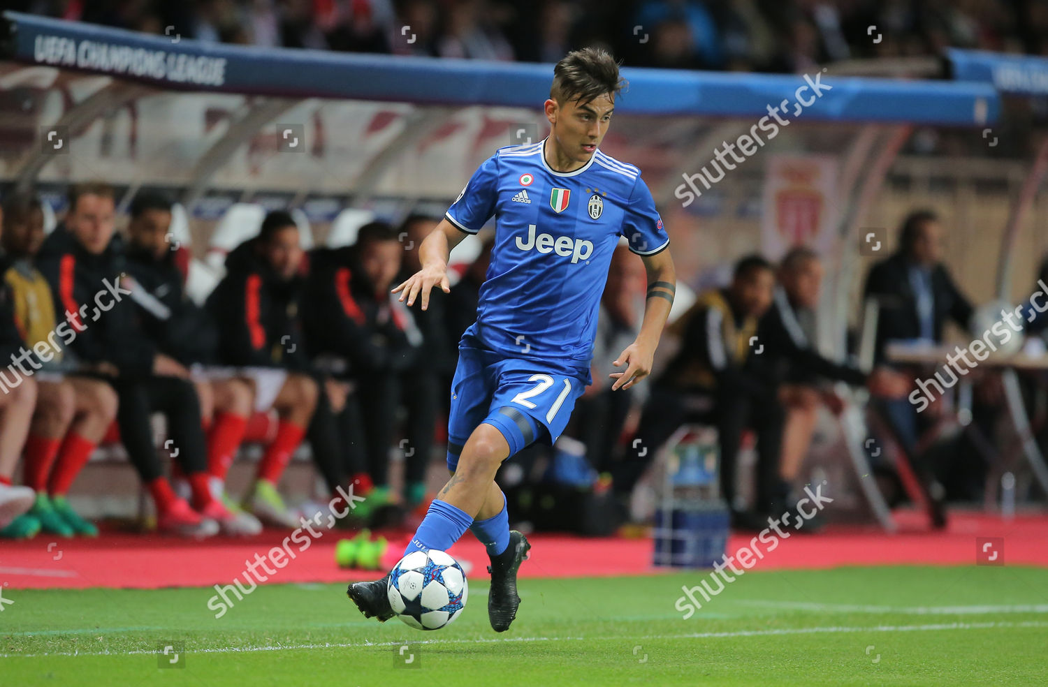 Paulo Dybala Juventus During Uefa Champions Editorial Stock Photo ...